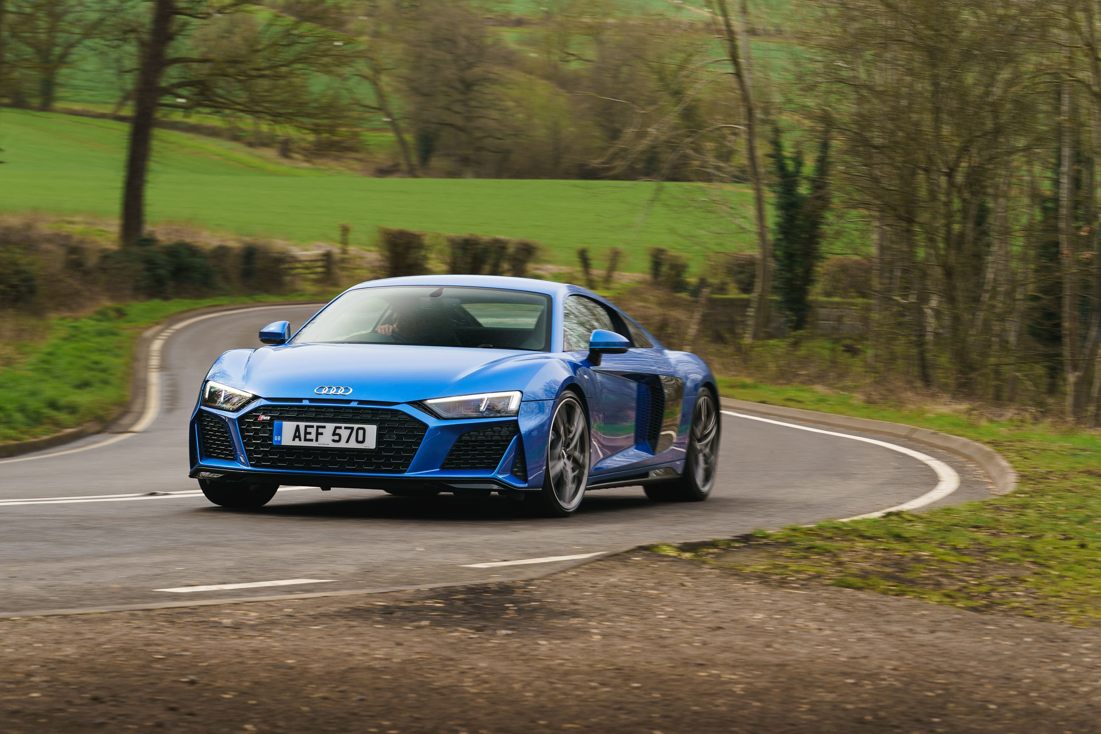 Download Supercar Car Audi Audi R8 Vehicle Audi R8 V10 HD Wallpaper