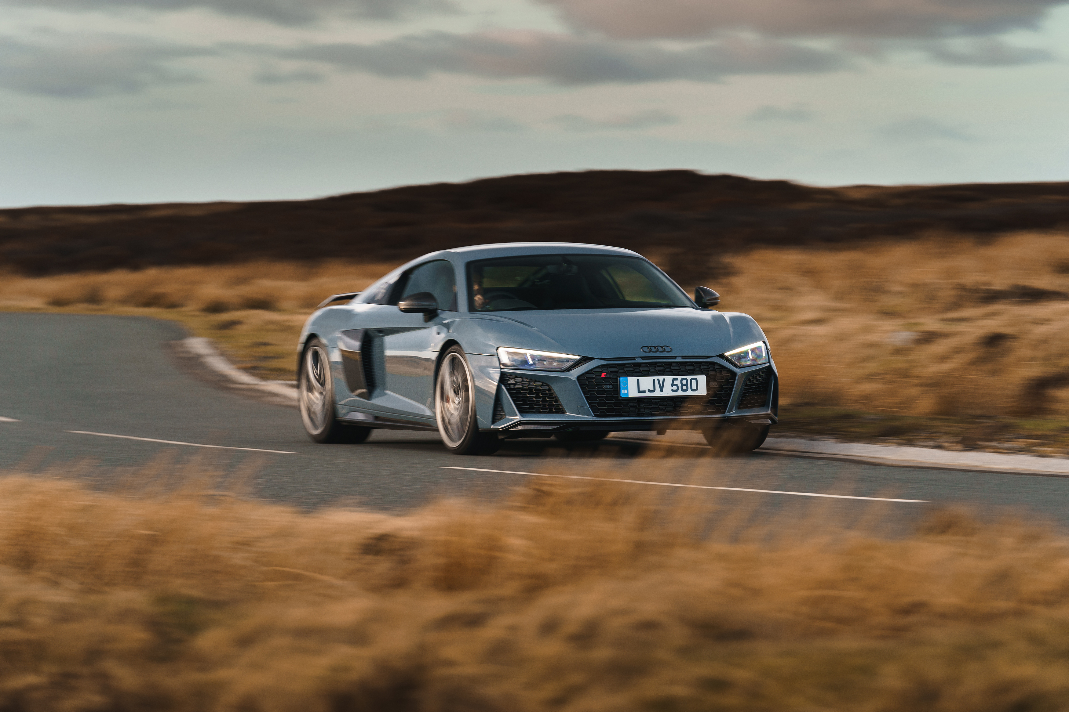 Download Supercar Car Audi Audi R8 Vehicle Audi R8 V10 HD Wallpaper