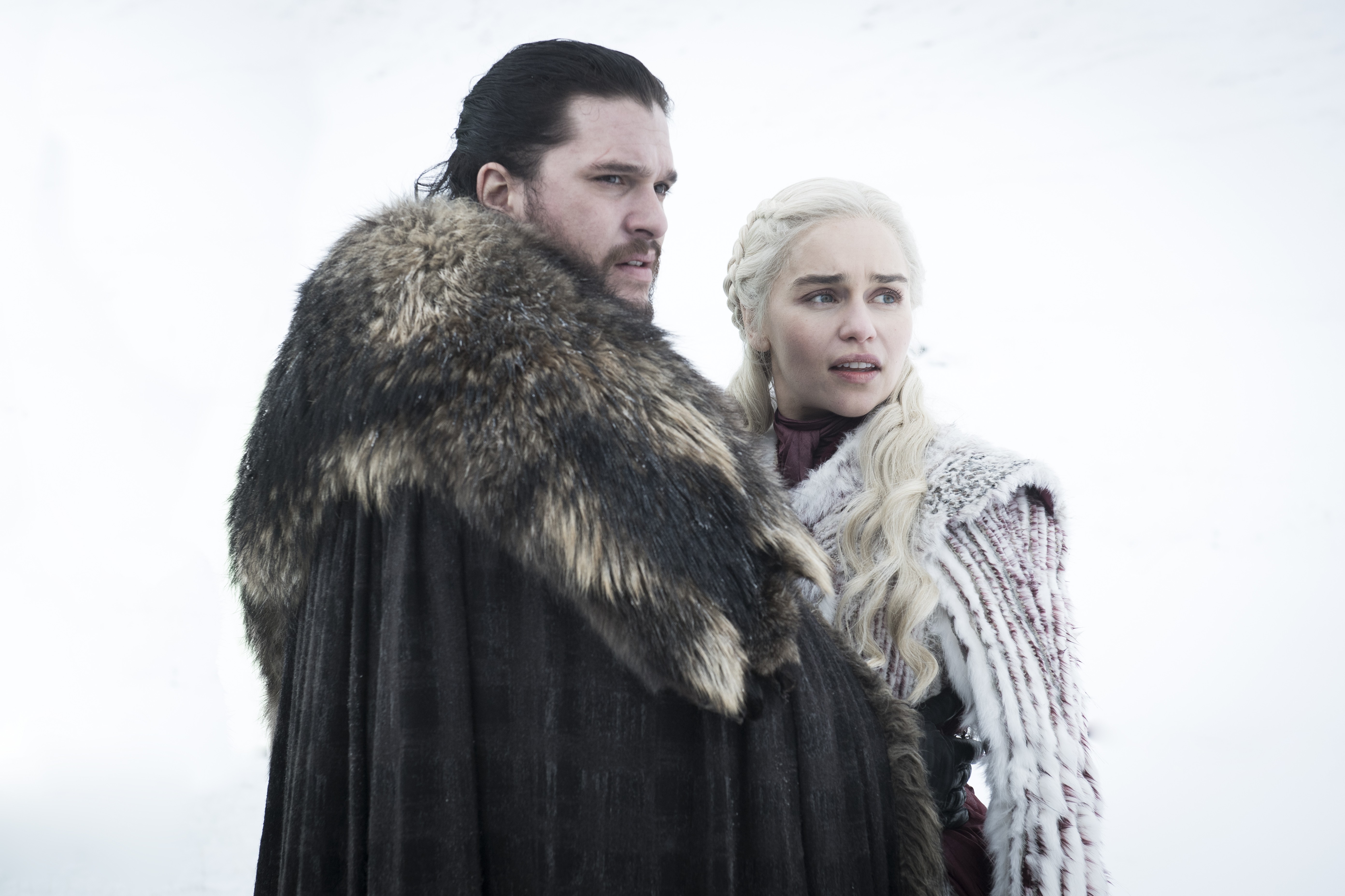 Download Kit Harington Emilia Clarke Daenerys Targaryen Jon Snow TV ...