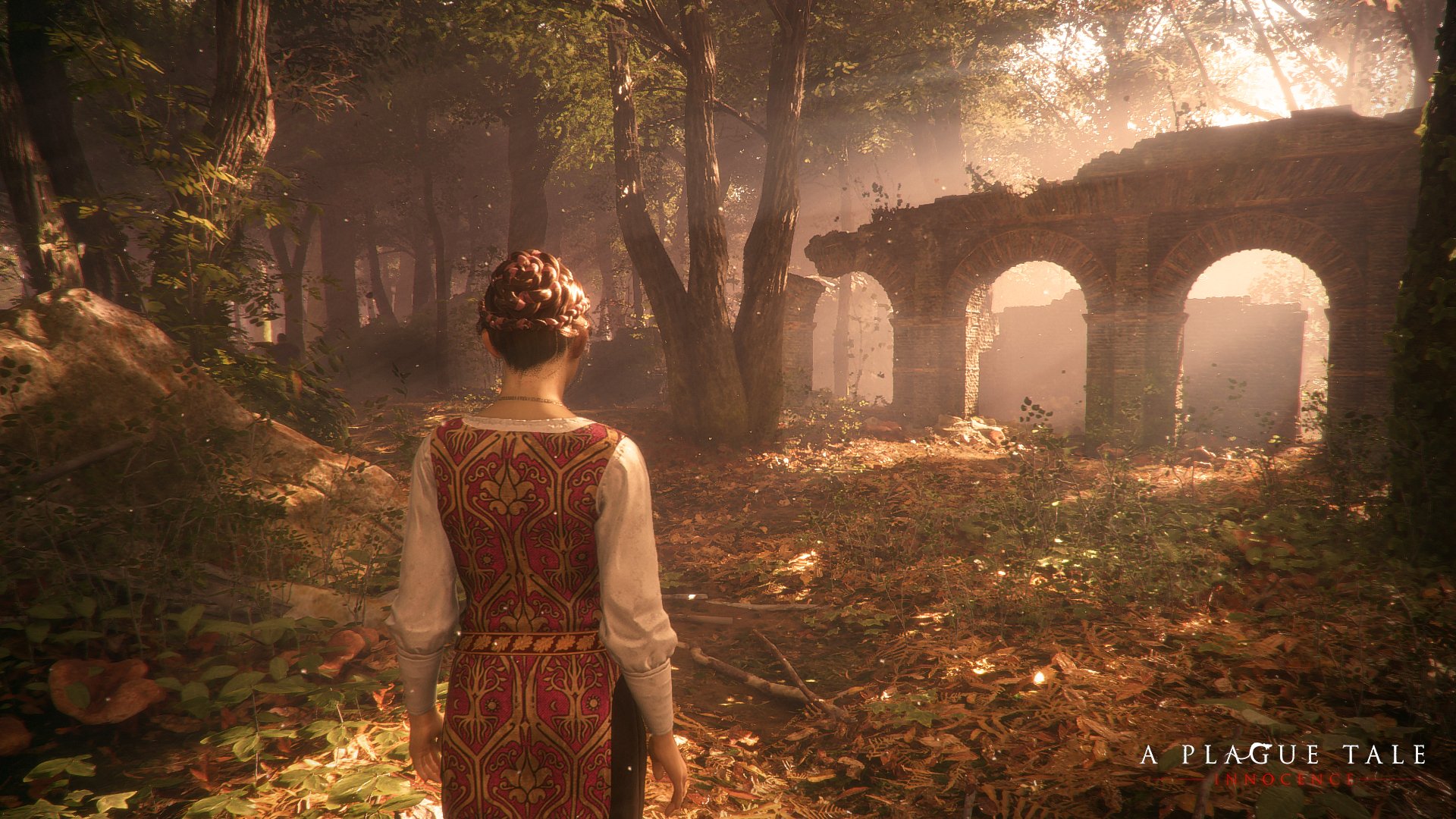 Amicia de Rune in Enchanted Forest - A Plague Tale: Innocence HD Wallpaper
