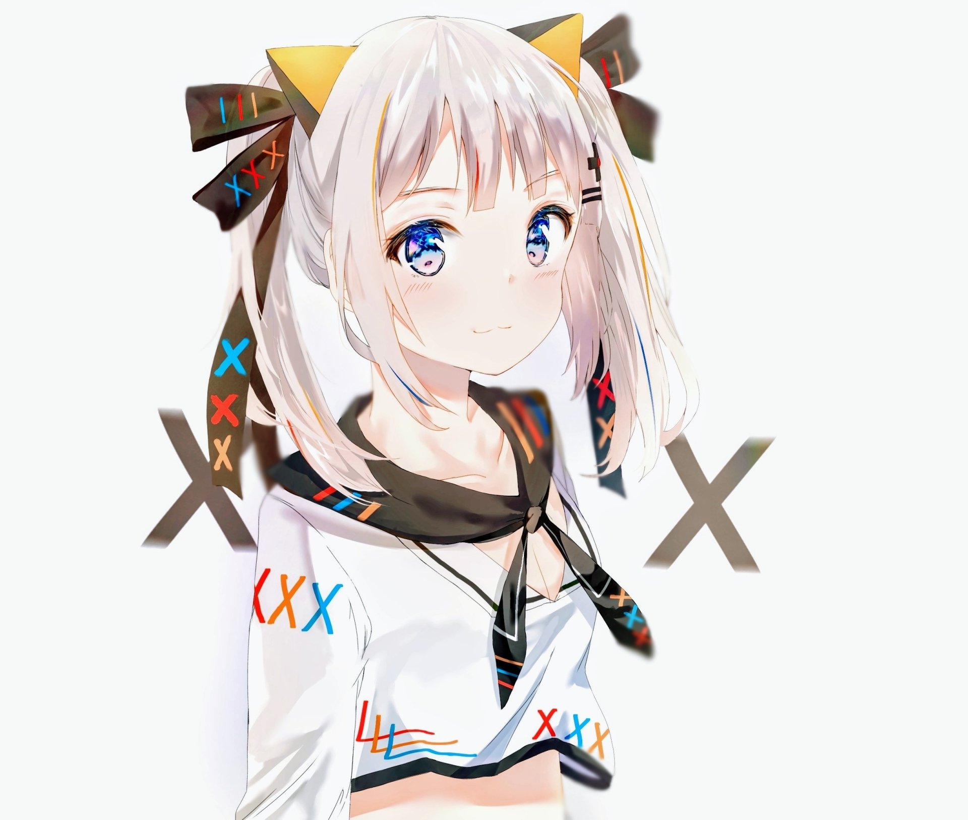 Download Kaguya Luna Anime Virtual Youtuber HD Wallpaper by いふ ...