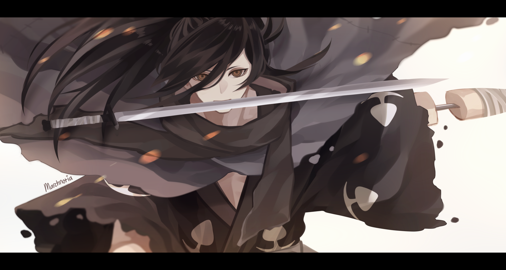 Hyakkimaru’s Blade: Stunning Dororo Anime HD Wallpaper