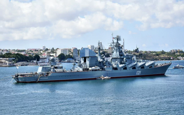 Russian Cruiser Moskva Wallpapers