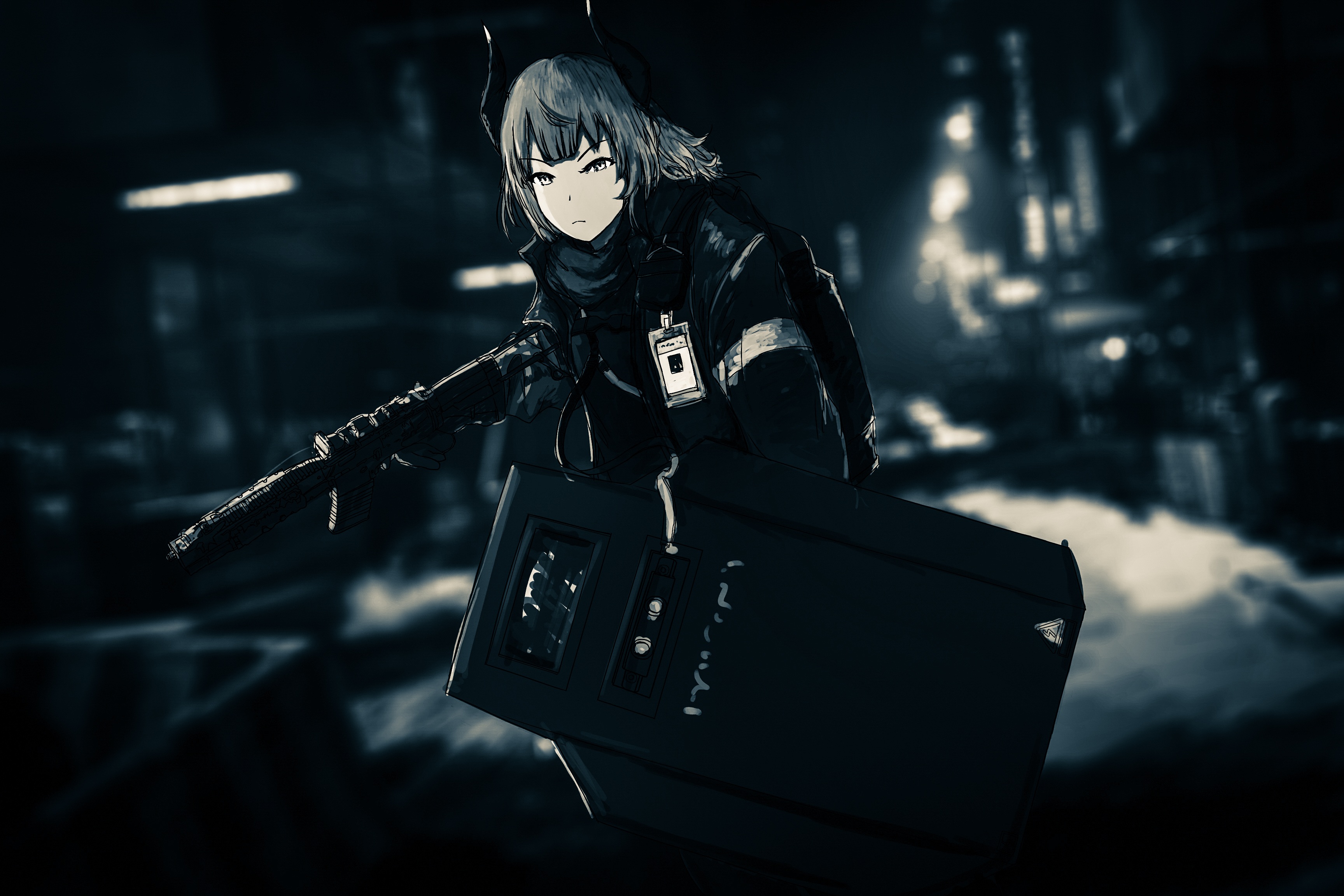 Arknights HD Wallpaper by 陆离鸟