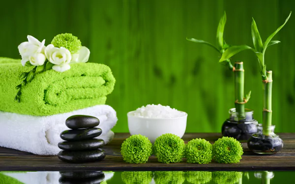 Zen Spa Vibes - 4K Ultra HD Wallpaper