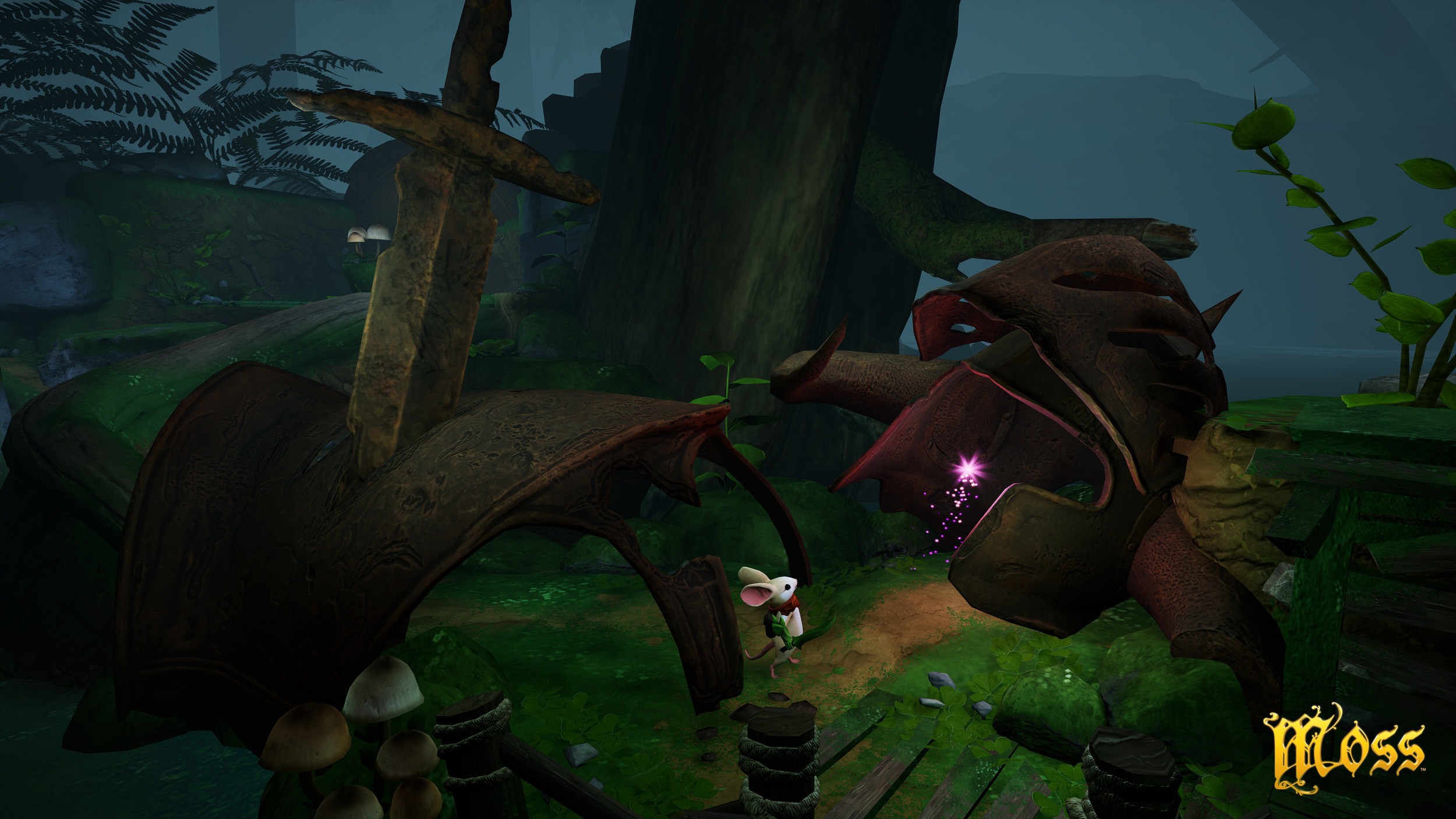 Download Moss (Video Game) Video Game Moss 4k Ultra HD Wallpaper