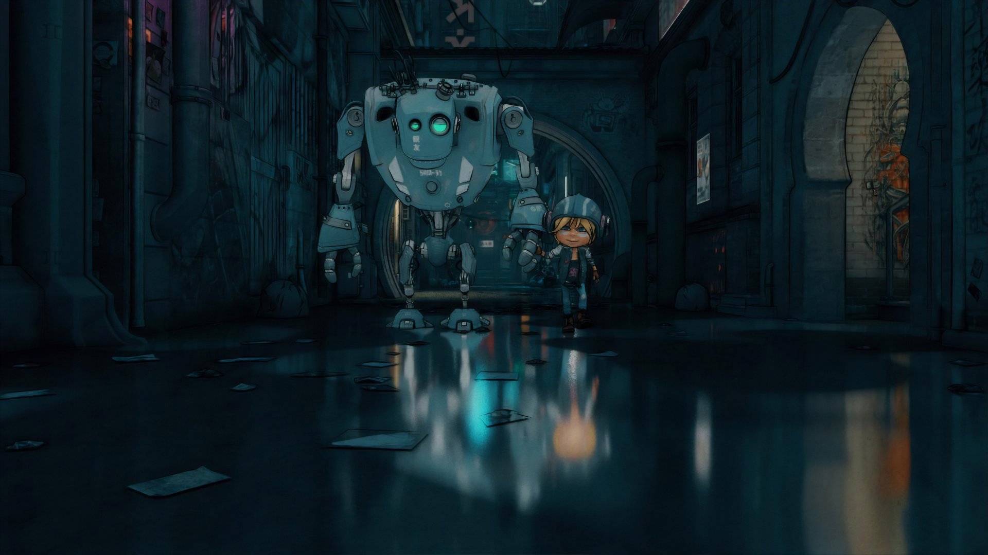 Download Robot Video Game Encodya 4k Ultra HD Wallpaper | 3840x2160 ...