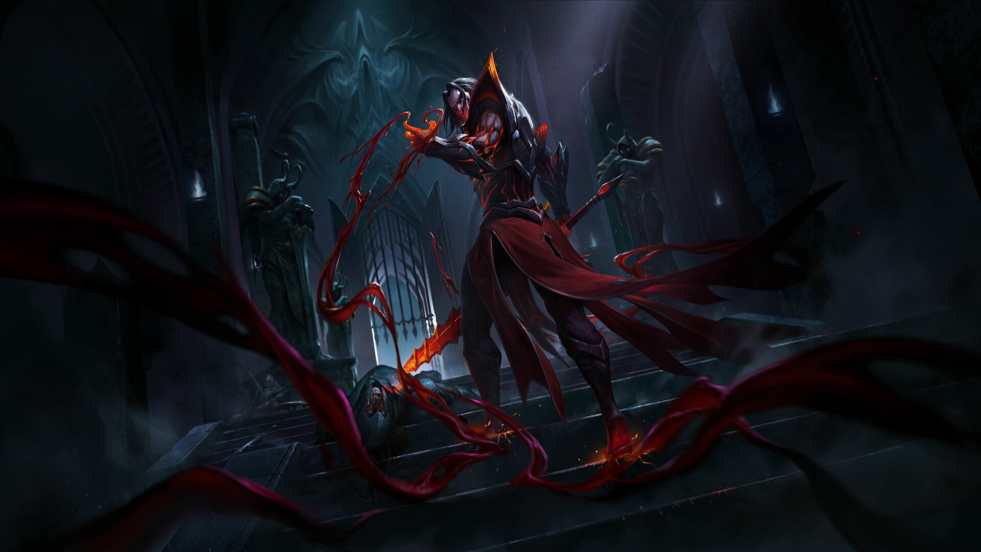 Download Mask Fantasy Demon HD Wallpaper by Brasenia 1