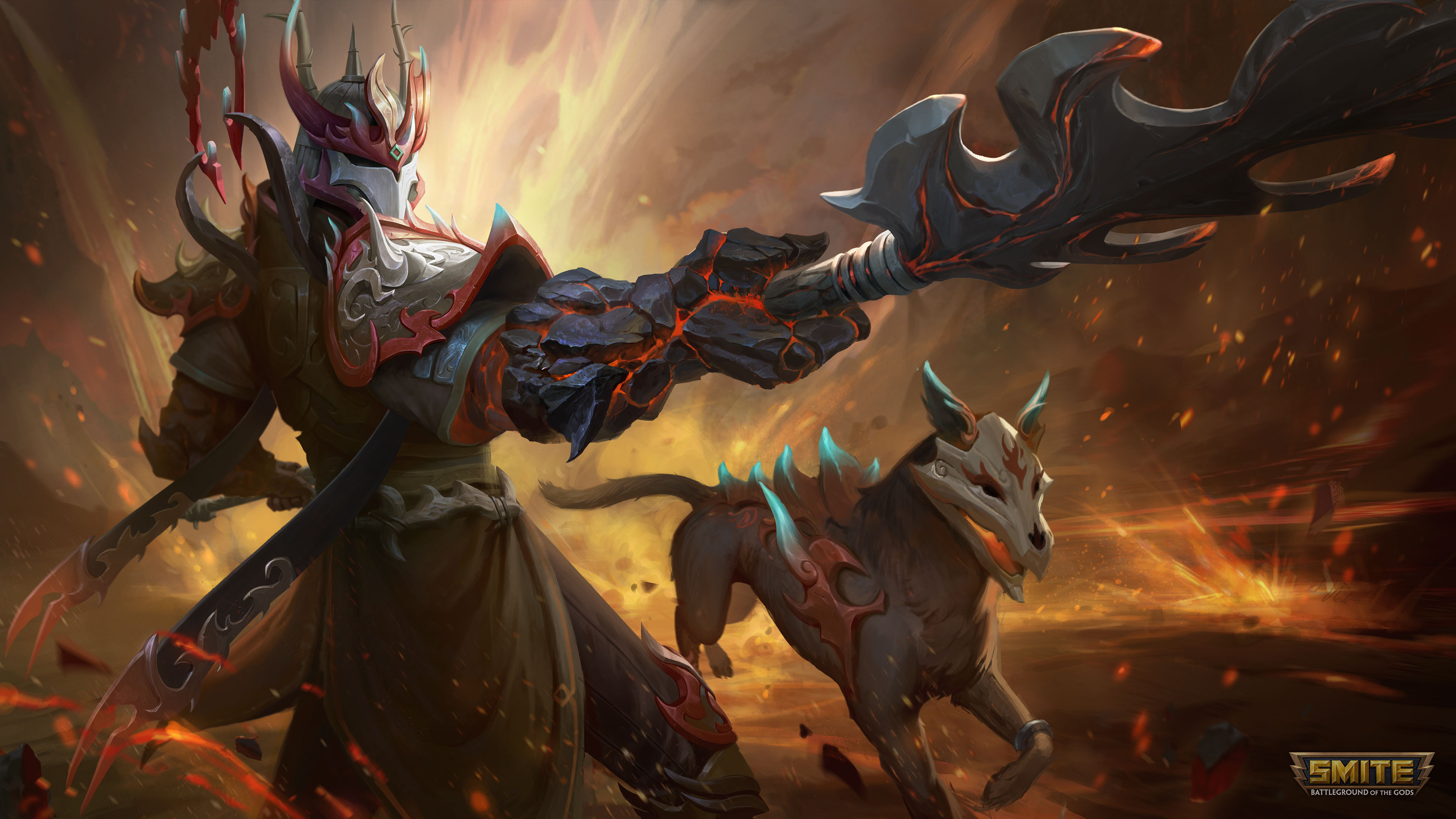 Download Erlang Shen (Smite) Video Game Smite 4k Ultra HD Wallpaper