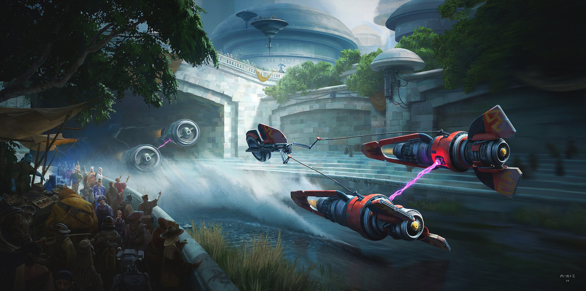 2K Quad HD Starfighters: Sci‑Fi Air Racing Grand Prix by Alexander Thümler