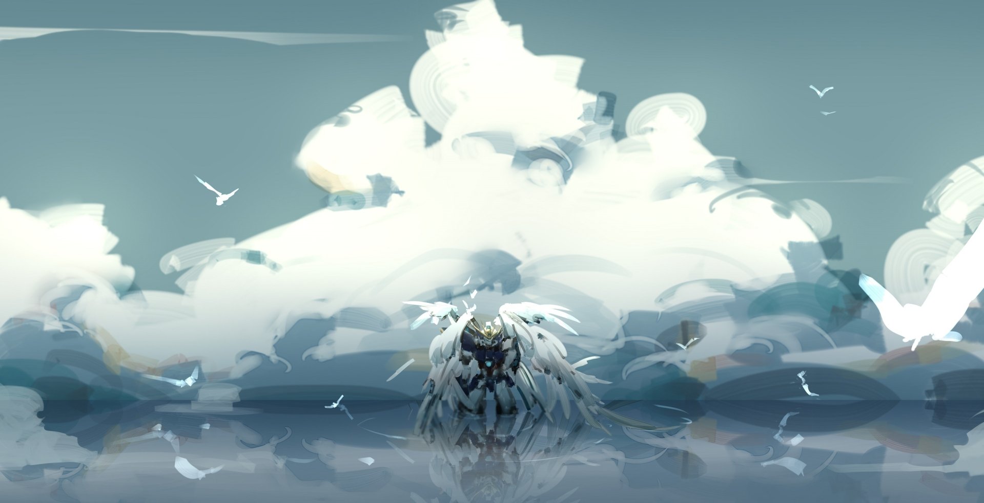 Download Anime Mobile Suit Gundam HD Wallpaper by Yumuto