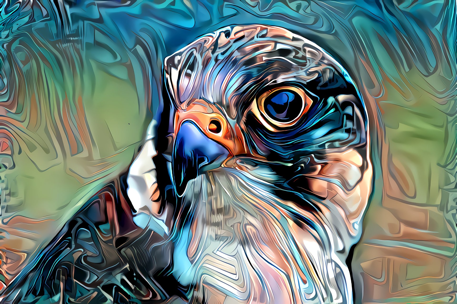 Cool Bird Art