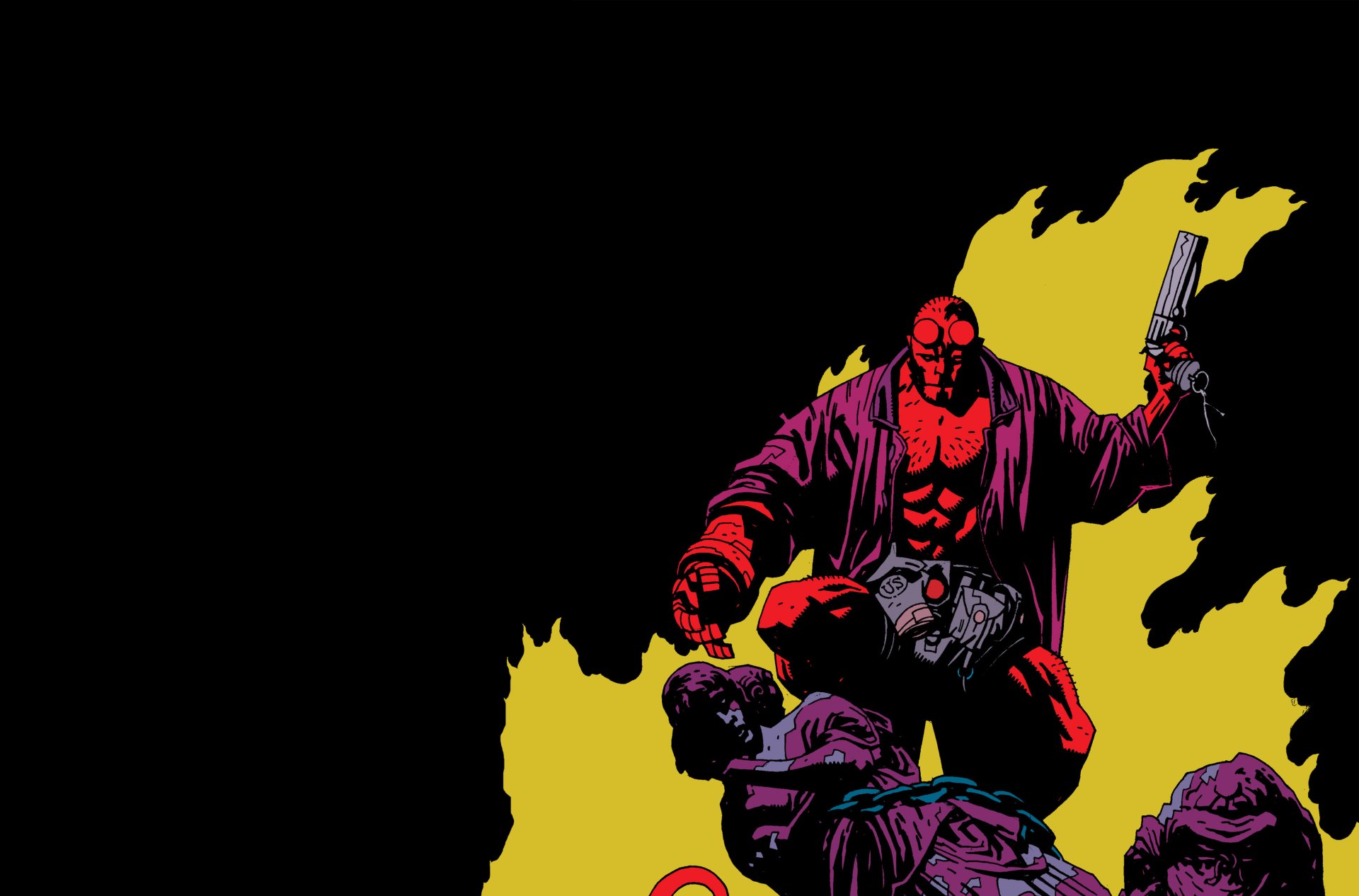 Comics Hellboy HD Wallpaper