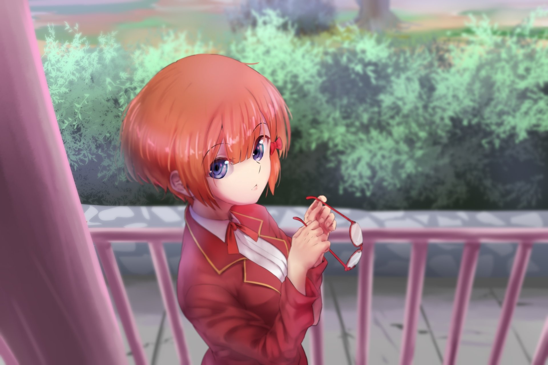 Download Rizu Ogata Anime We Never Learn HD Wallpaper by Iruhamu