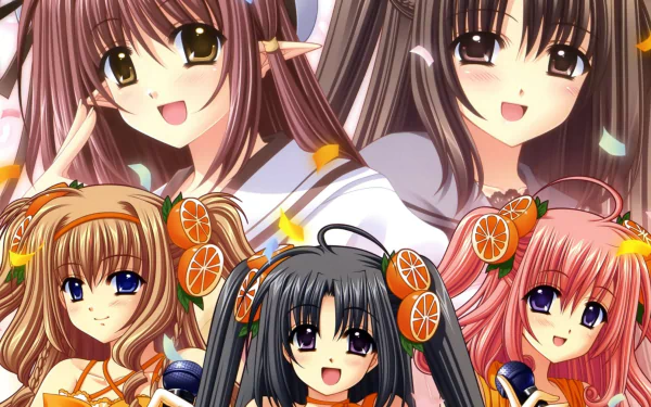 Download Asa Shigure Yae Sakura (Shuffle!) Kaede Fuyou Anime Shuffle ...