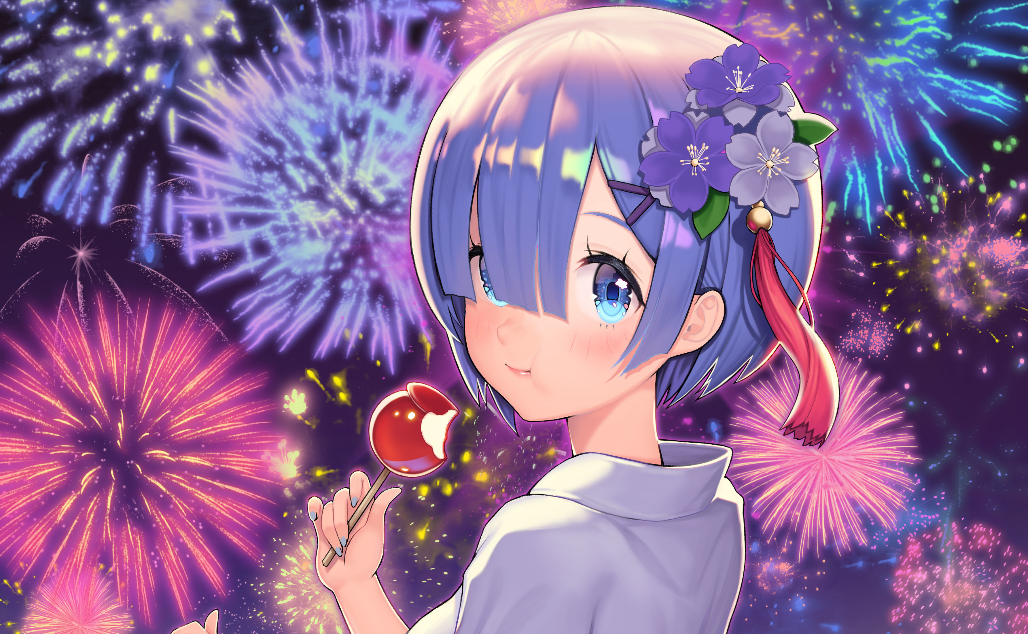 Download Fireworks Rem (Re:ZERO) Anime Re:Zero - Starting Life In ...