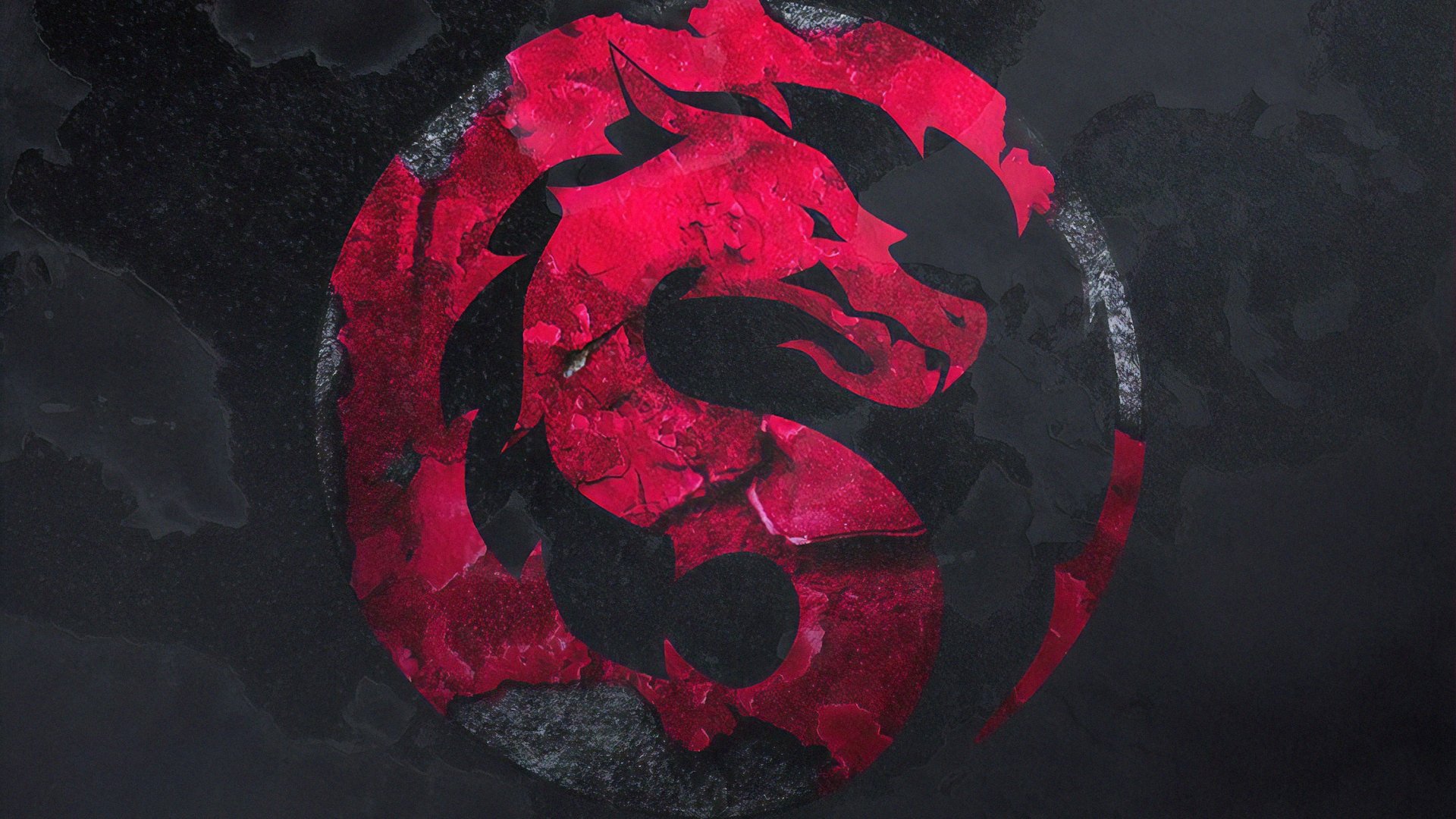 Mortal Kombat Iconic Dragon Logo HD Wallpaper by BossLogic