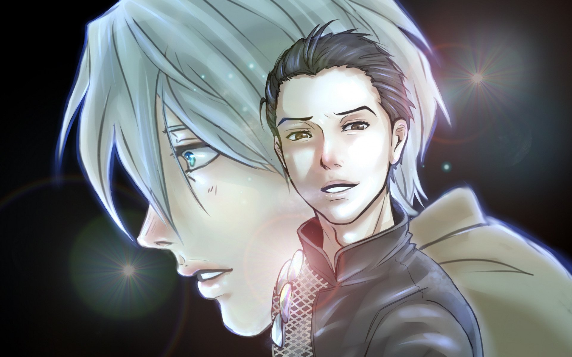 Download Yuri Plisetsky Victor Nikiforov Anime Yuri!!! On ICE HD ...