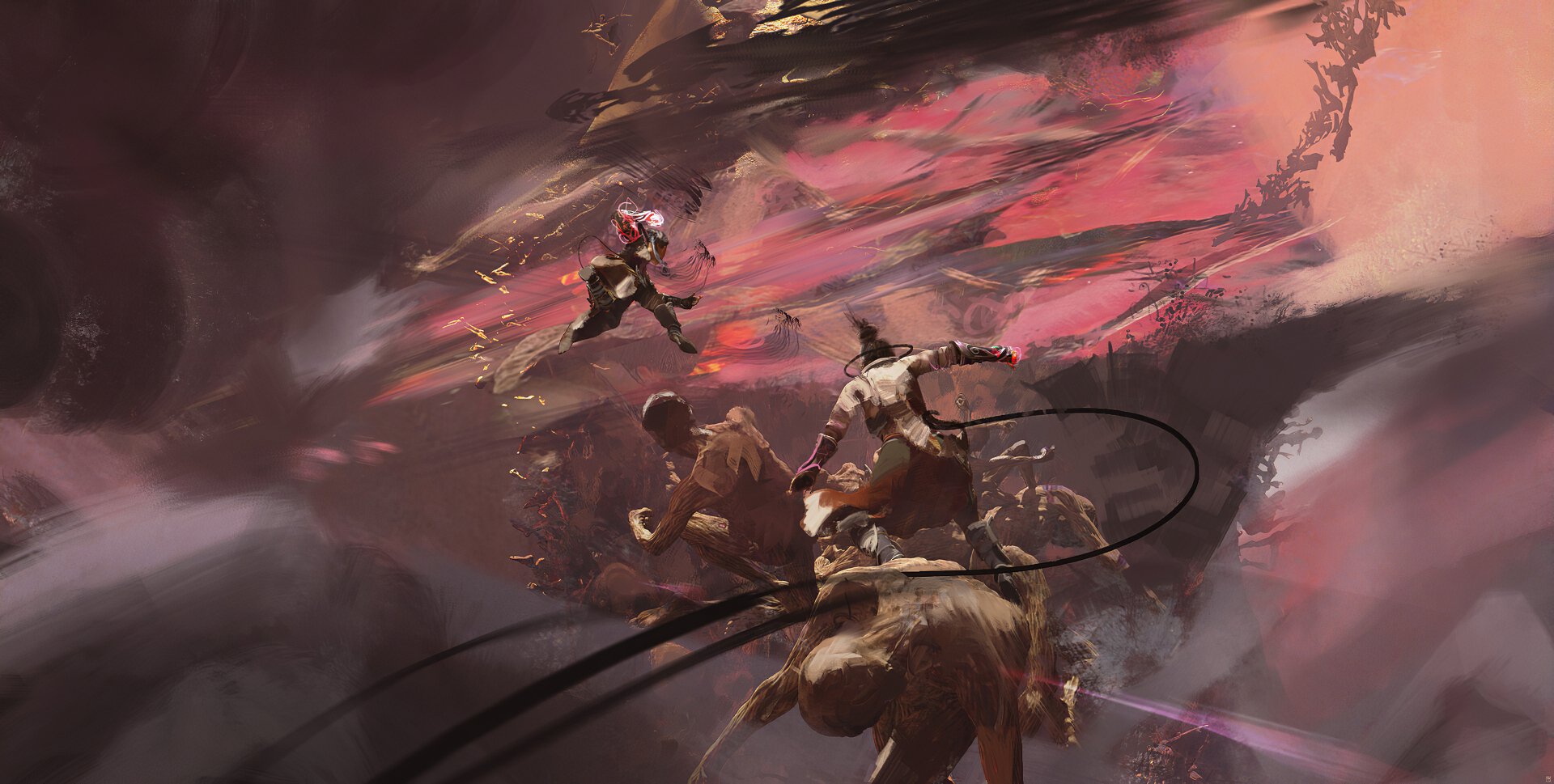 Sekiro: Shadows Die Twice — 2K Quad HD Wallpaper | Ashen Duel by Wadim ...