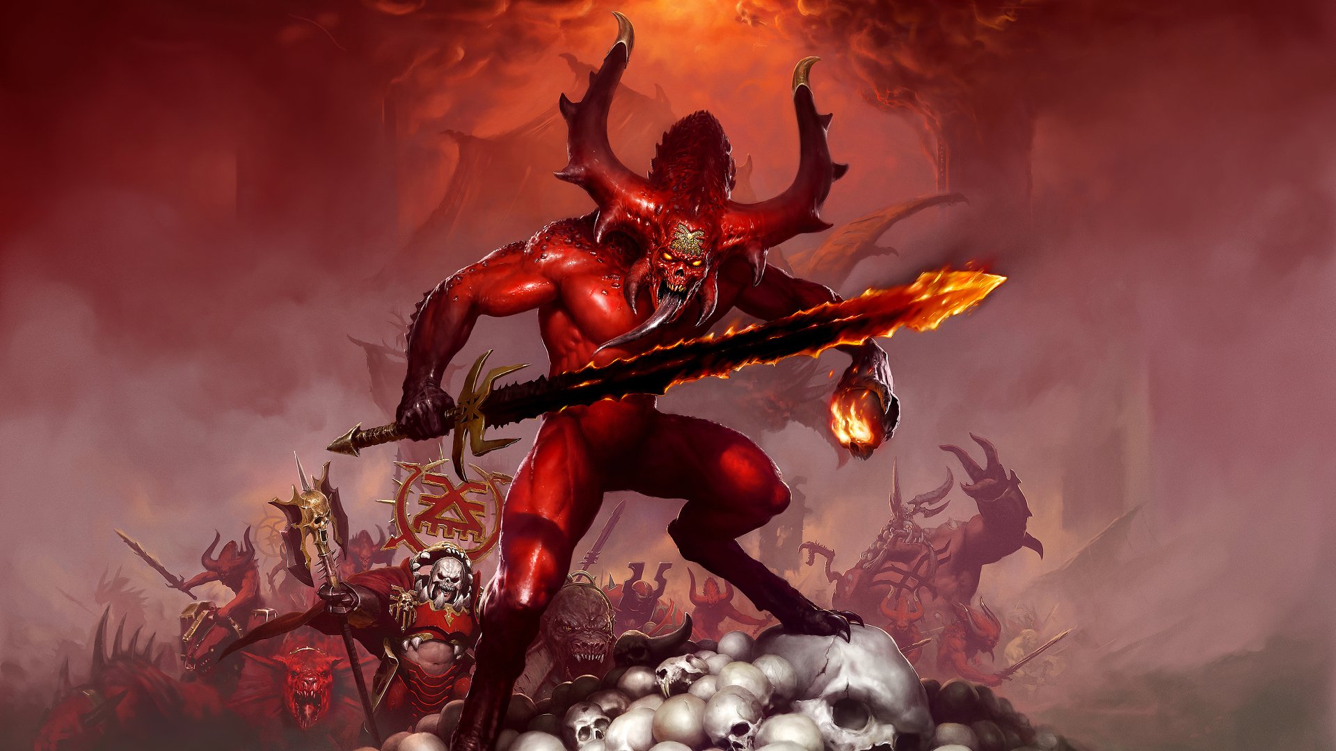 Download Demon Sword Skull Warhammer 40k Warhammer 40,000: Dawn Of War ...