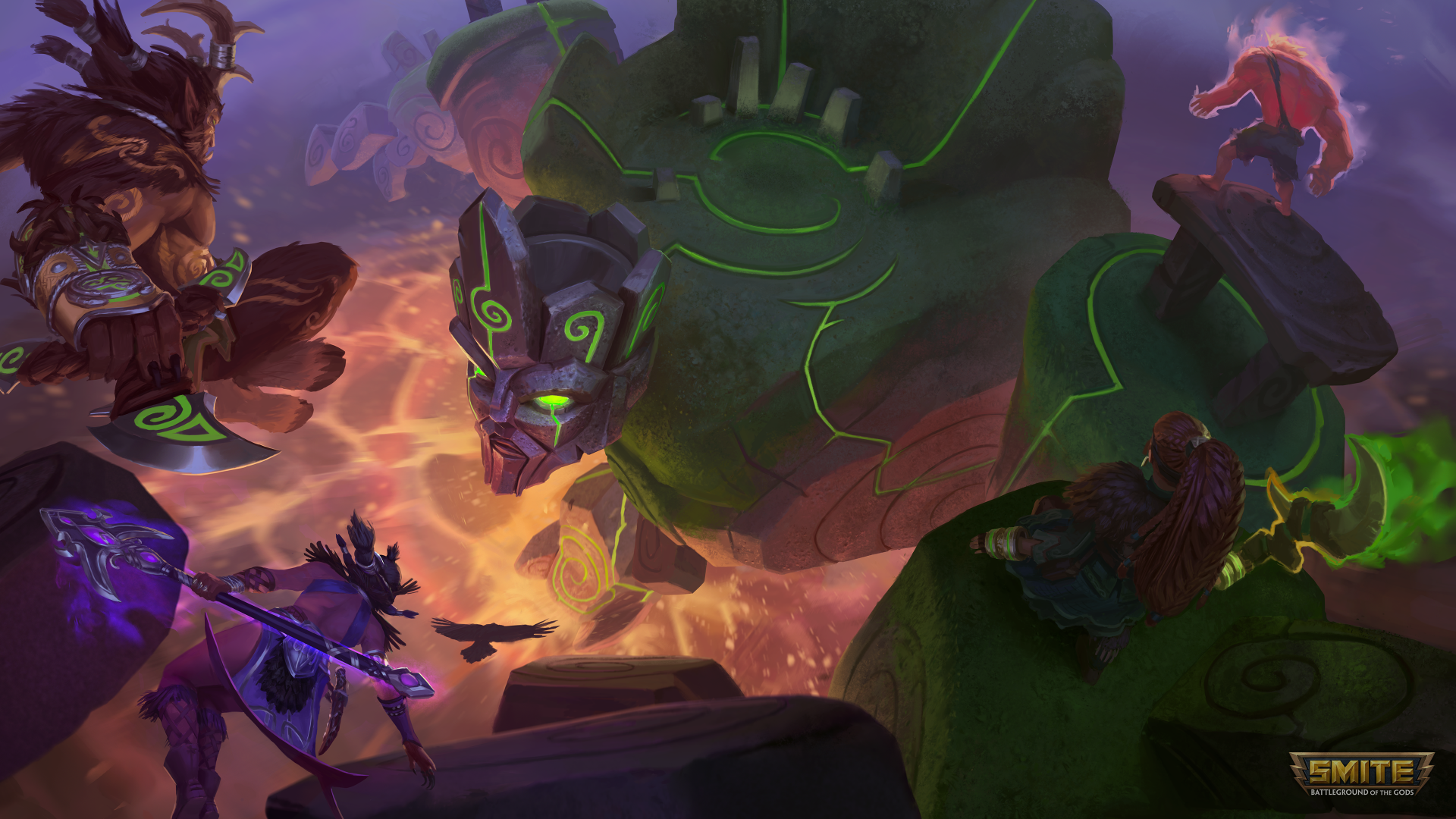 Video Game Smite 4k Ultra HD Wallpaper