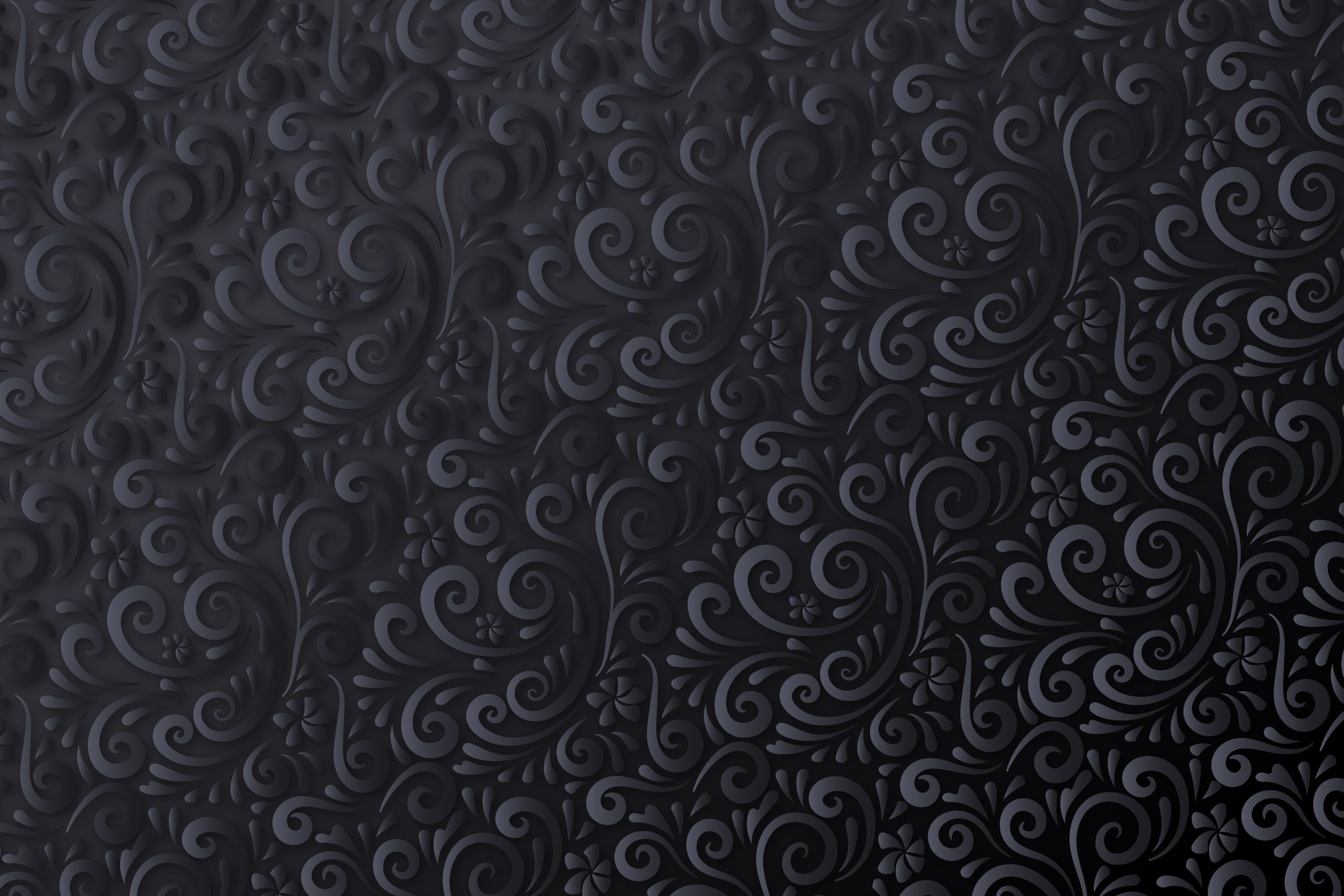Download Black Abstract Pattern Abstract Black HD Wallpaper