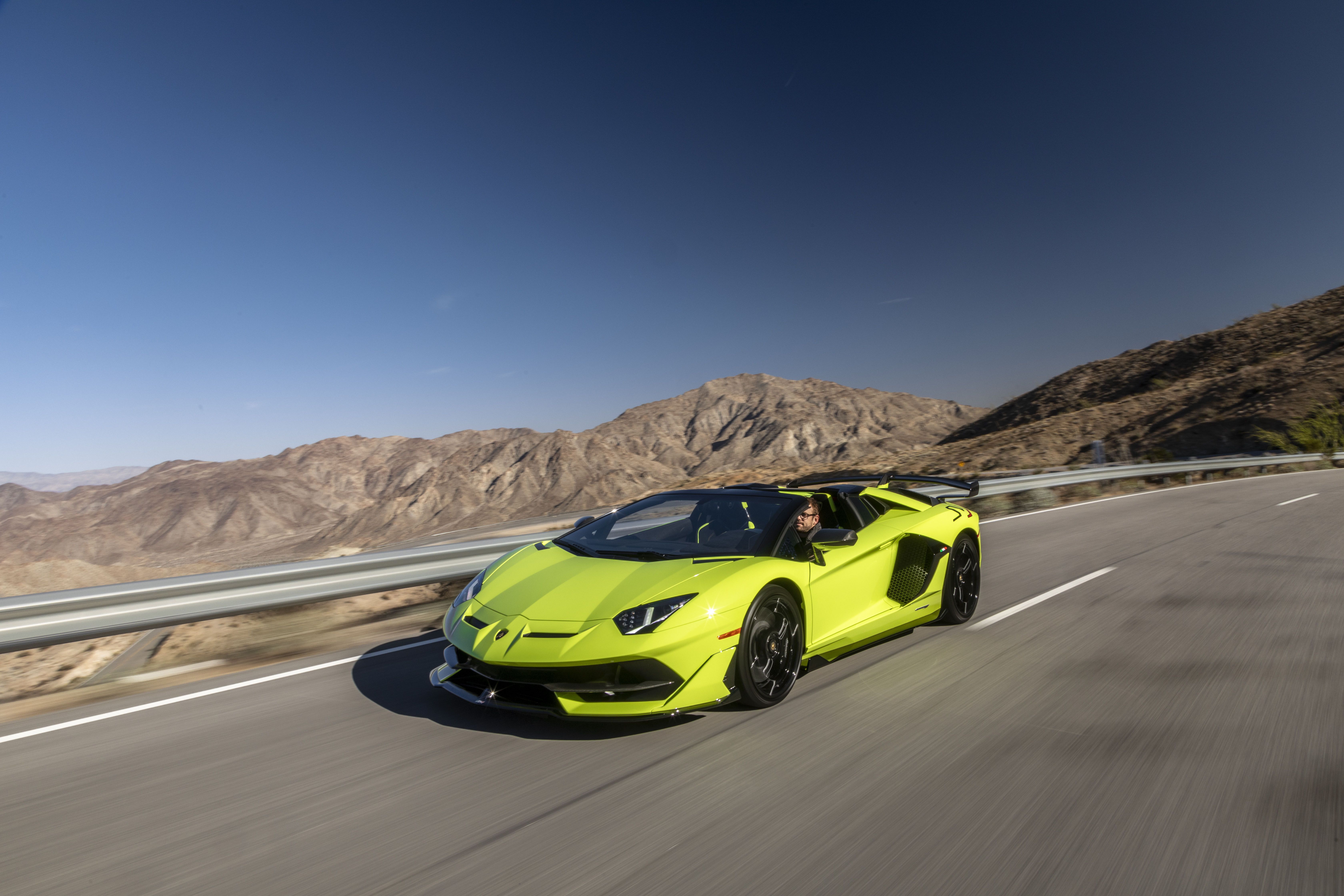 Download Yellow Car Car Lamborghini Aventador Supercar Lamborghini ...