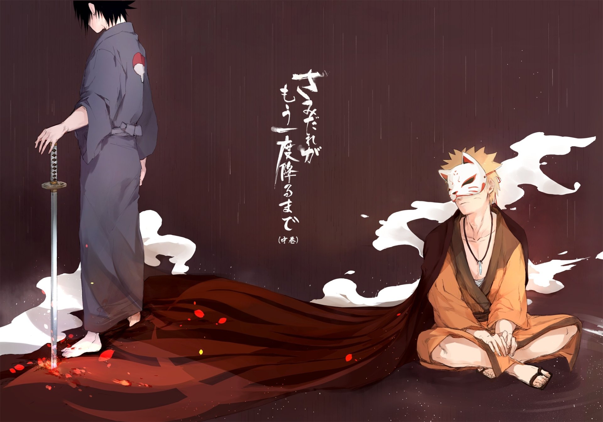 Naruto & Sasuke HD Anime Wallpaper – Legendary Uchiha & Uzumaki Duo by ...