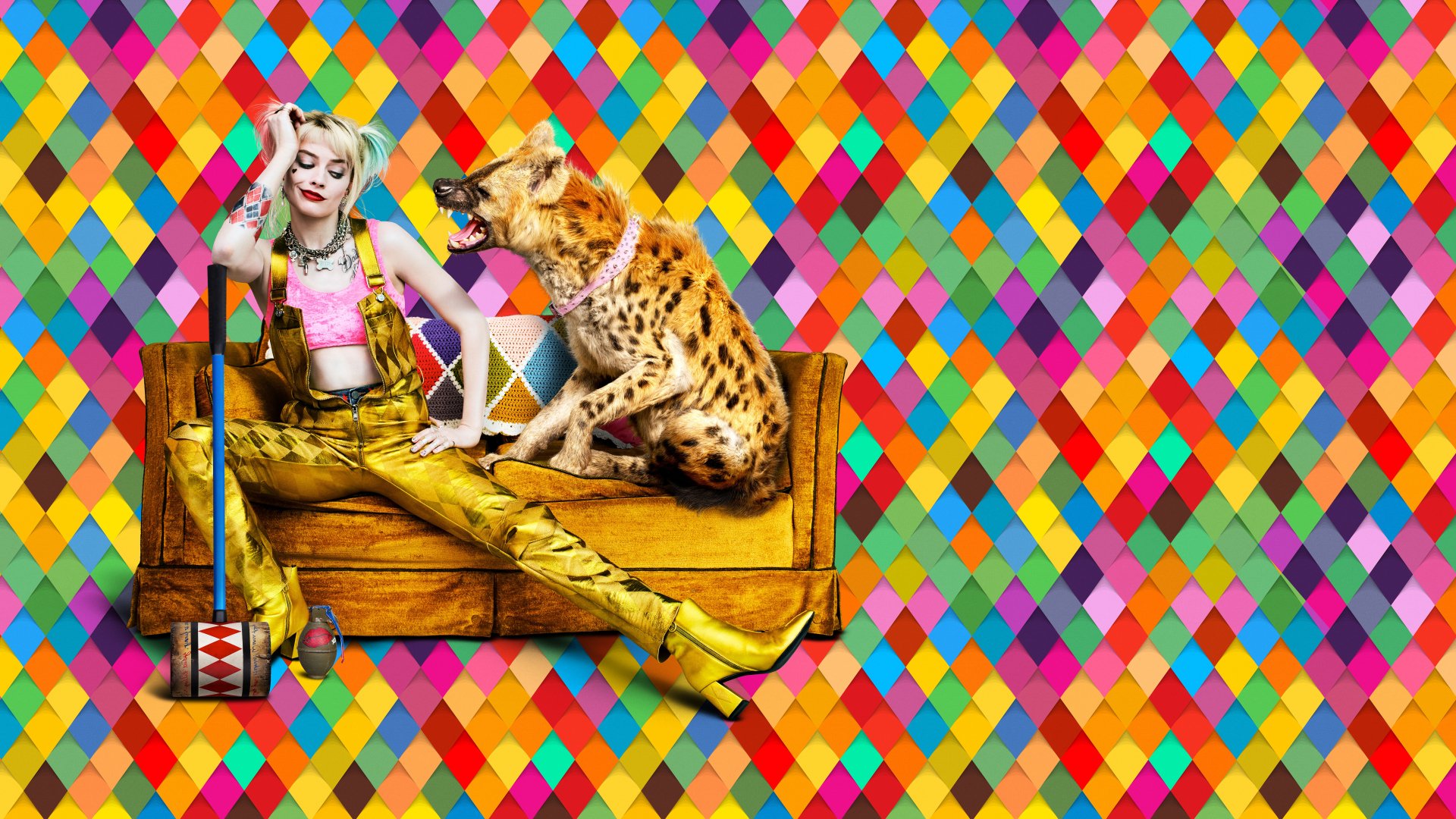 Harley Quinn & Hyena 8K Ultra HD – Margot Robbie’s Birds of Prey Spotlight