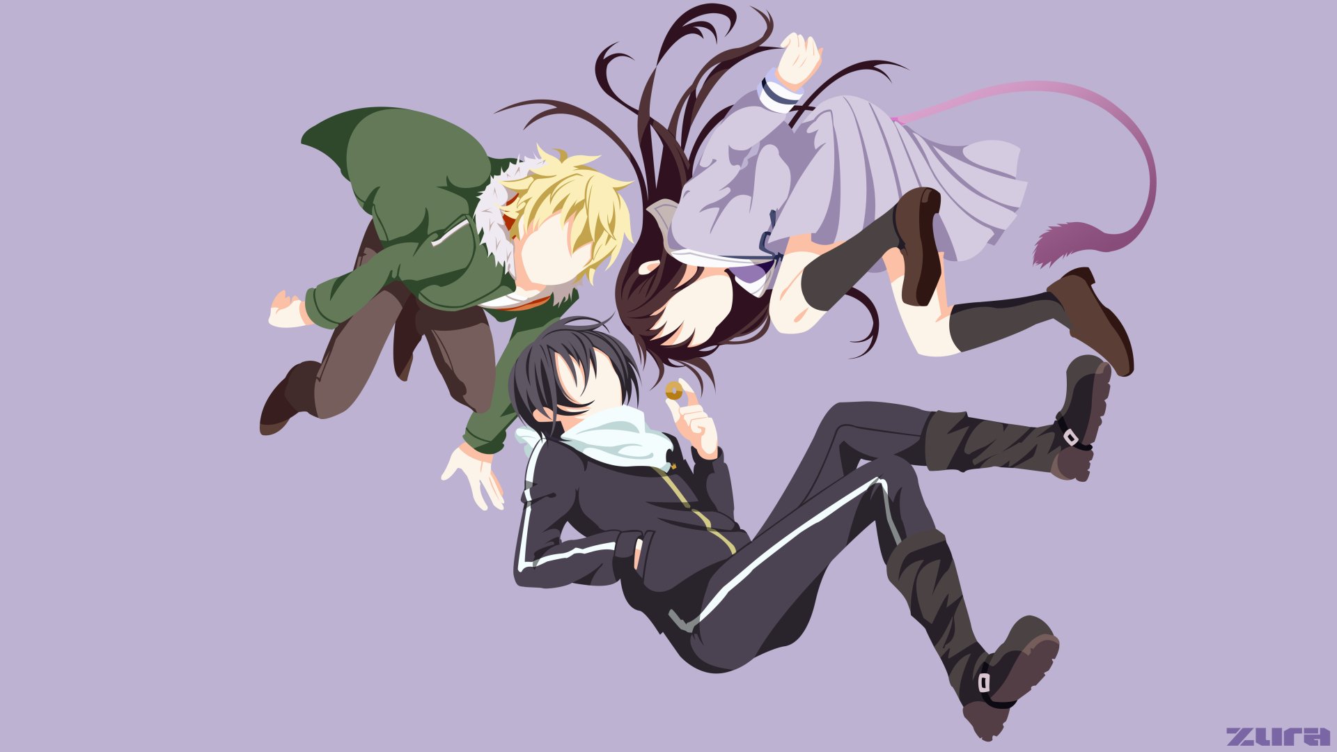 Noragami Trio: Yukine, Hiyori & Yato in Stunning 4K Ultra HD Anime ...