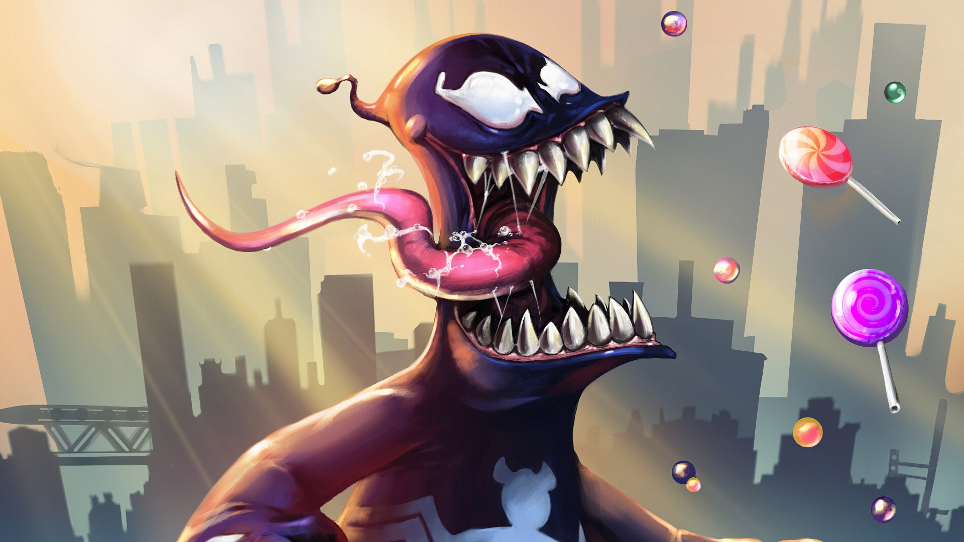 Download Comic Venom HD Wallpaper by Denis Khayrulin | 3794x2134 ...