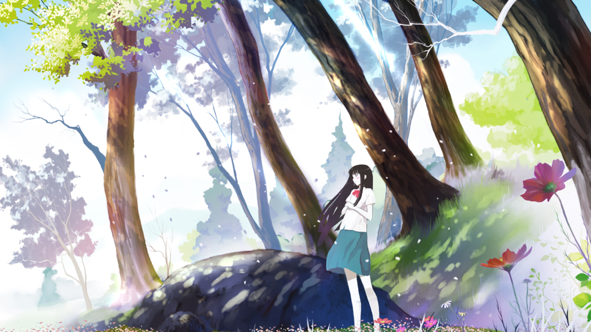 Download Sawako Kuronuma Anime Kimi Ni Todoke HD Wallpaper by KIKURIN