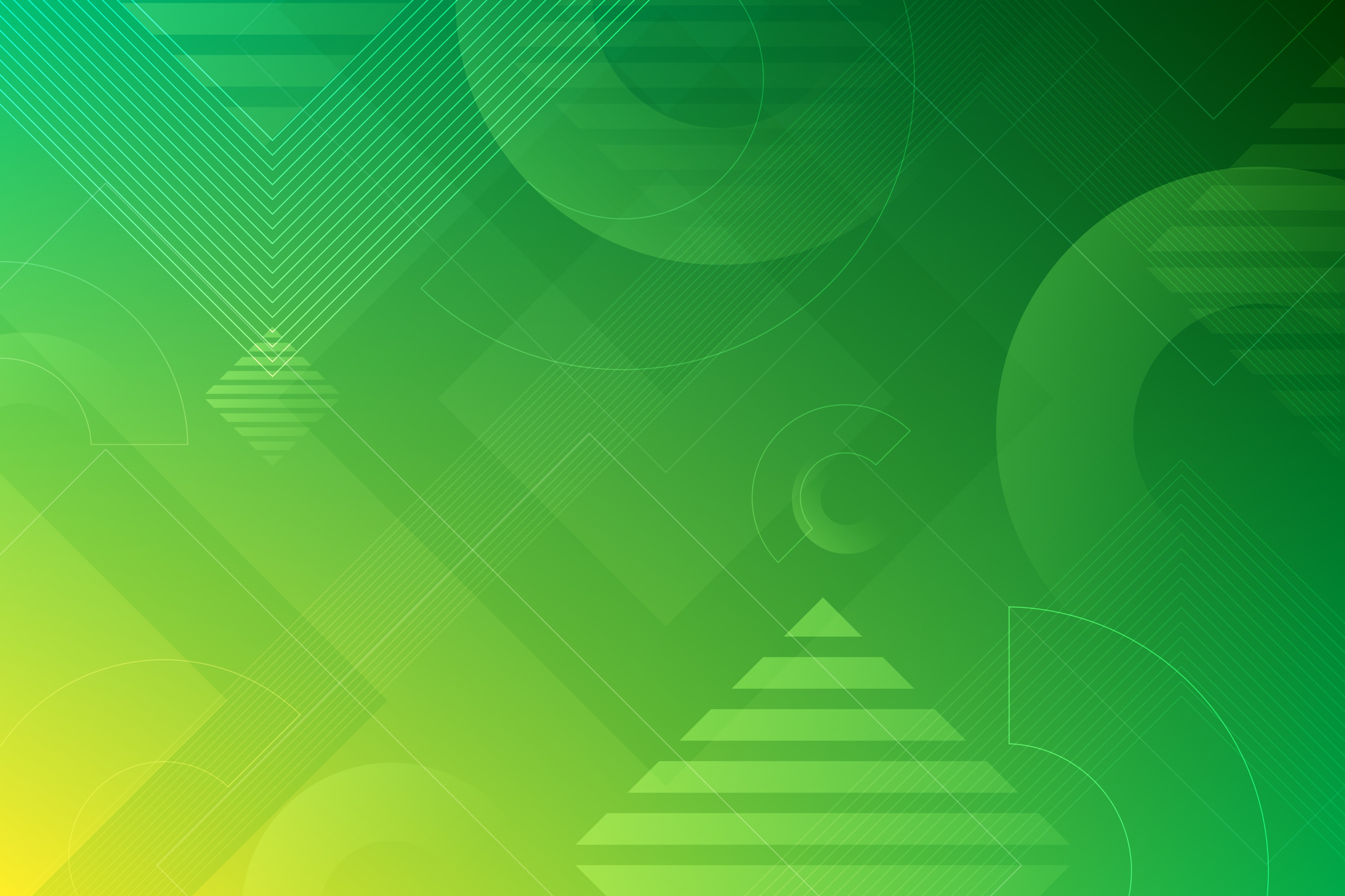 Download Shapes Abstract Green Abstract Green HD Wallpaper