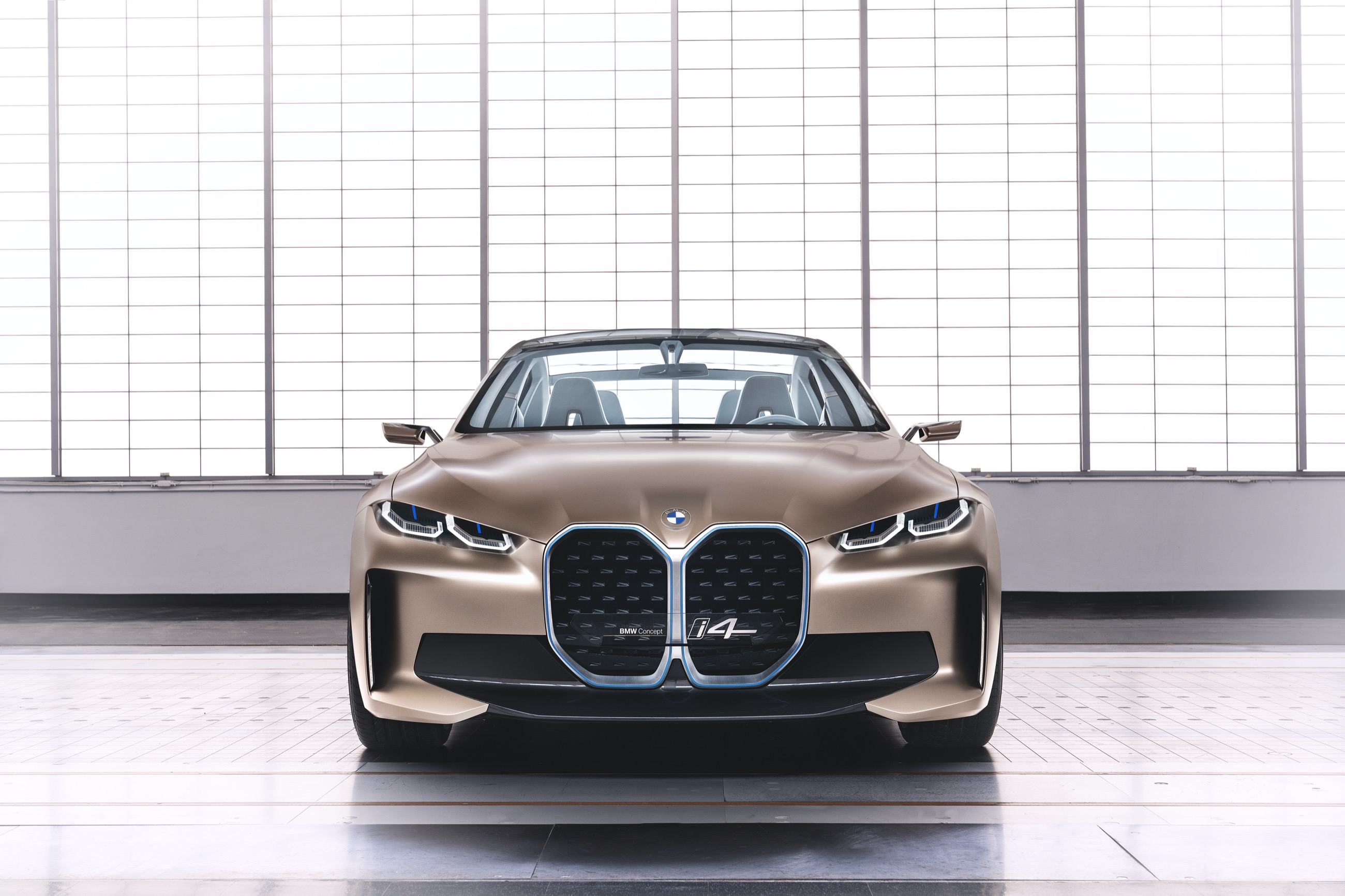 Download Electric Car White Car BMW Car Vehicle BMW I4 4k Ultra HD ...