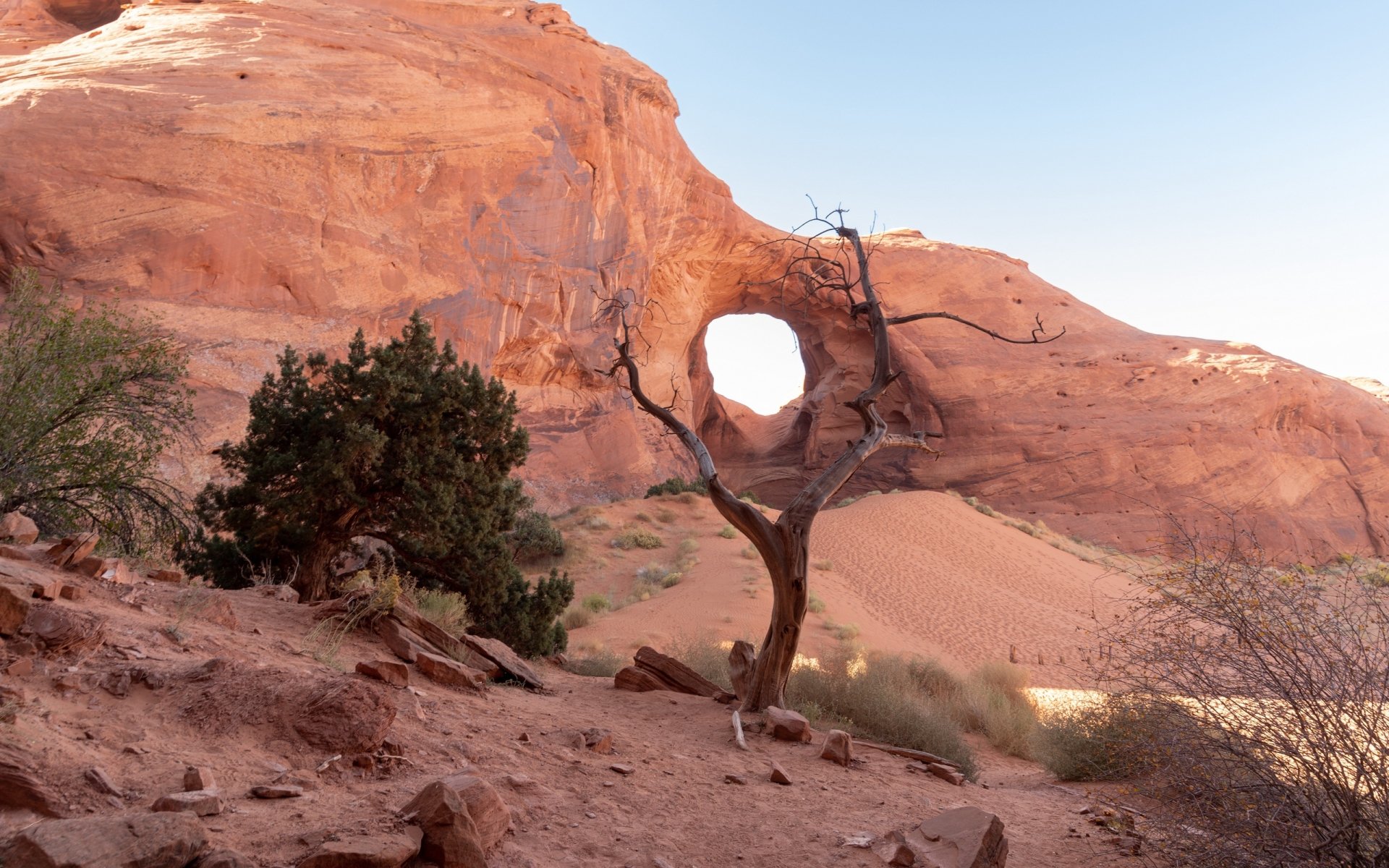 Desert Arch Majesty: Stunning HD Nature Wallpaper | 2560x1600 ...