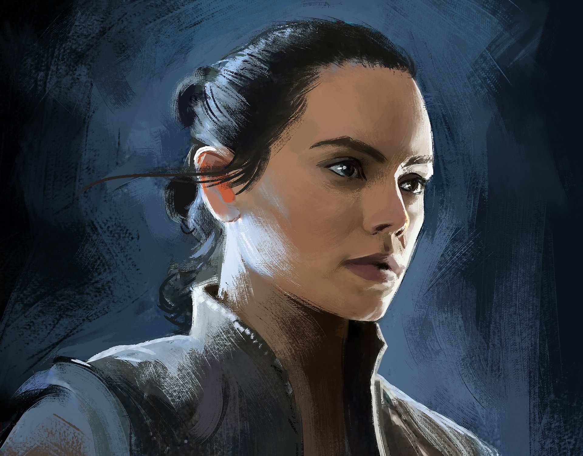 Rey HD Movie Wallpaper – Star Wars Saga in Stunning Detail by William Nunez