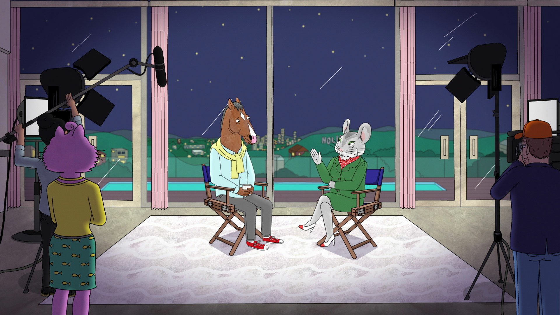 Download TV Show BoJack Horseman HD Wallpaper