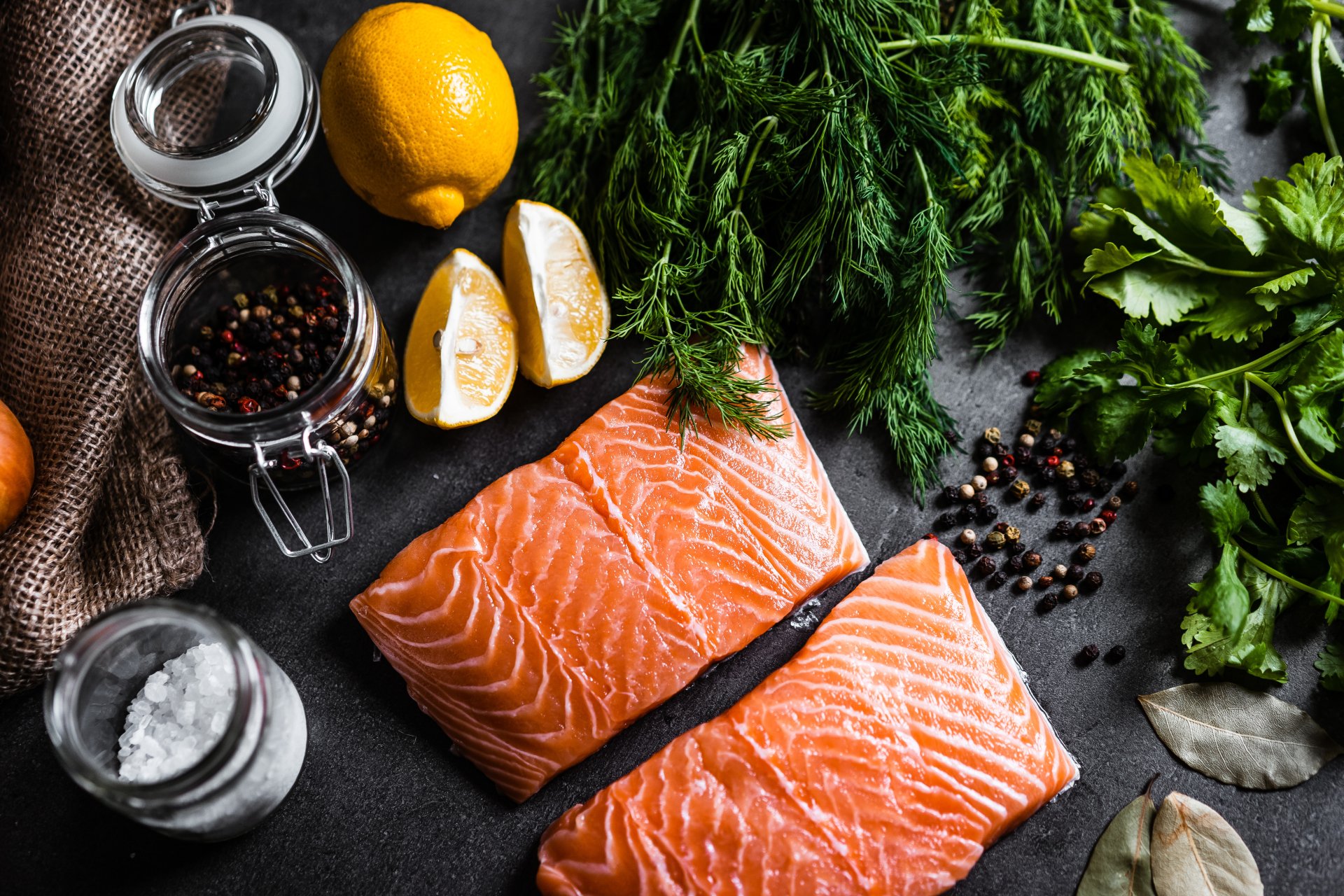 Download Still Life Salmon Food Fish 4k Ultra HD Wallpaper | 5000x3333 ...