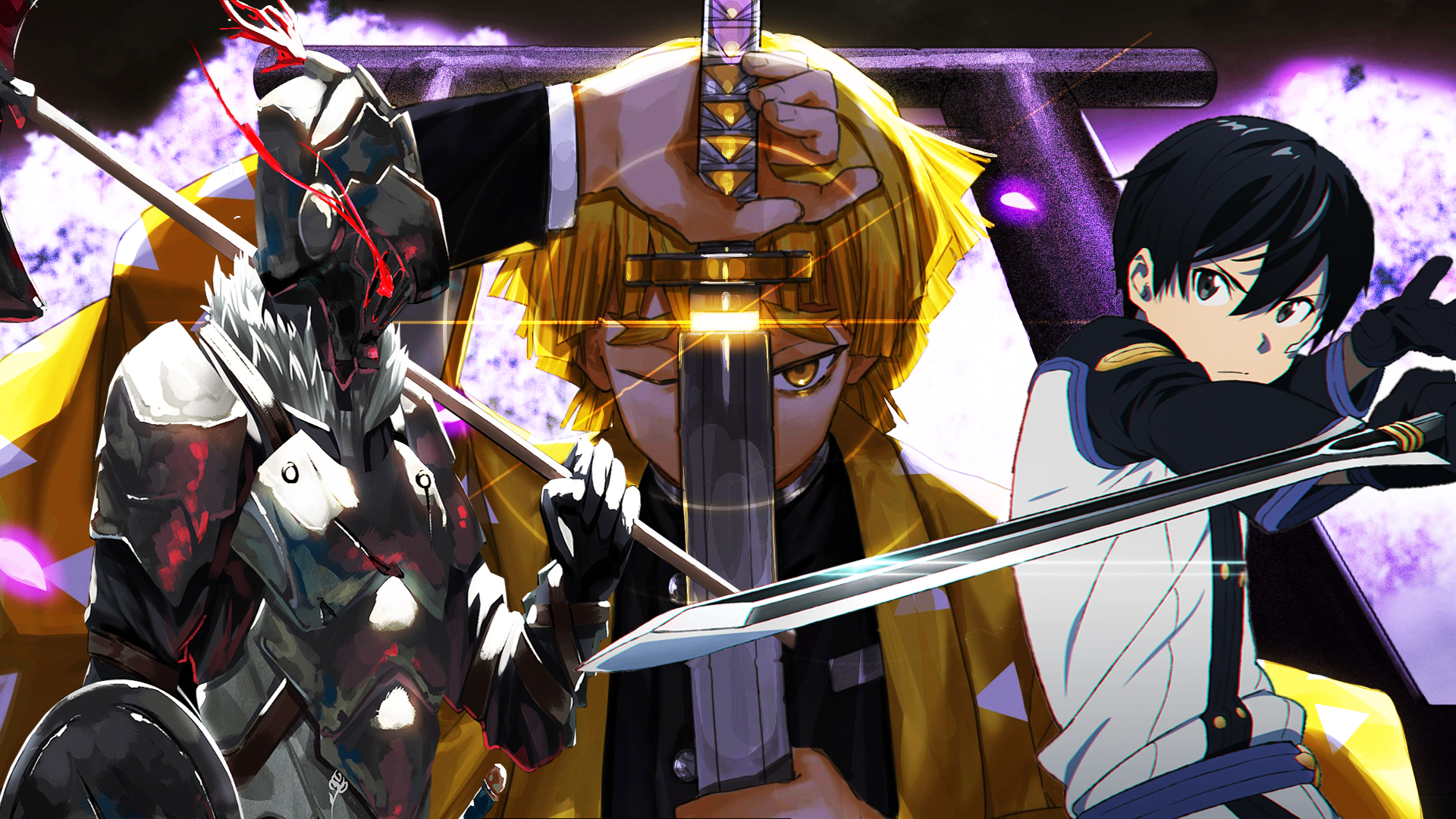 Epic Anime Crossover: Kirito & Zenitsu Unite in Sword Art Online x ...