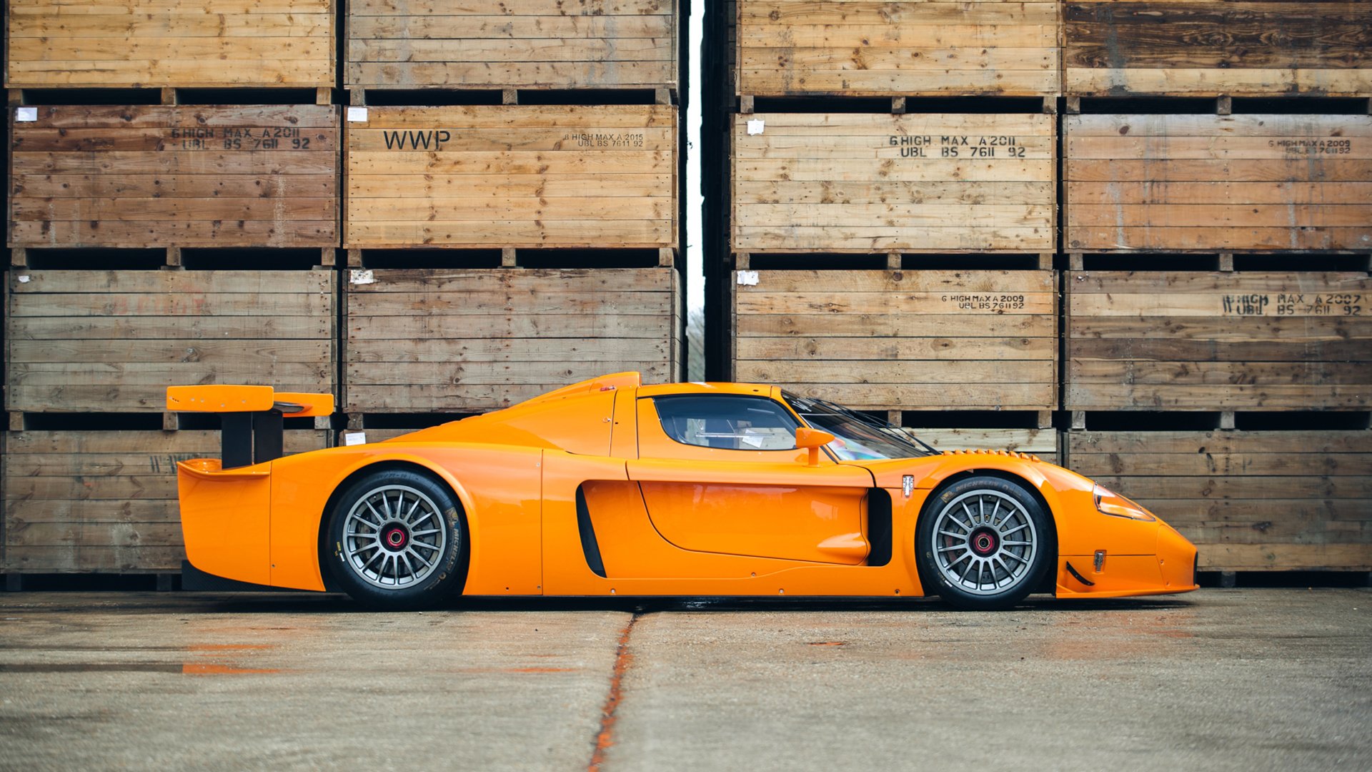 Download Supercar Orange Car Car Maserati Vehicle Maserati MC12 HD ...