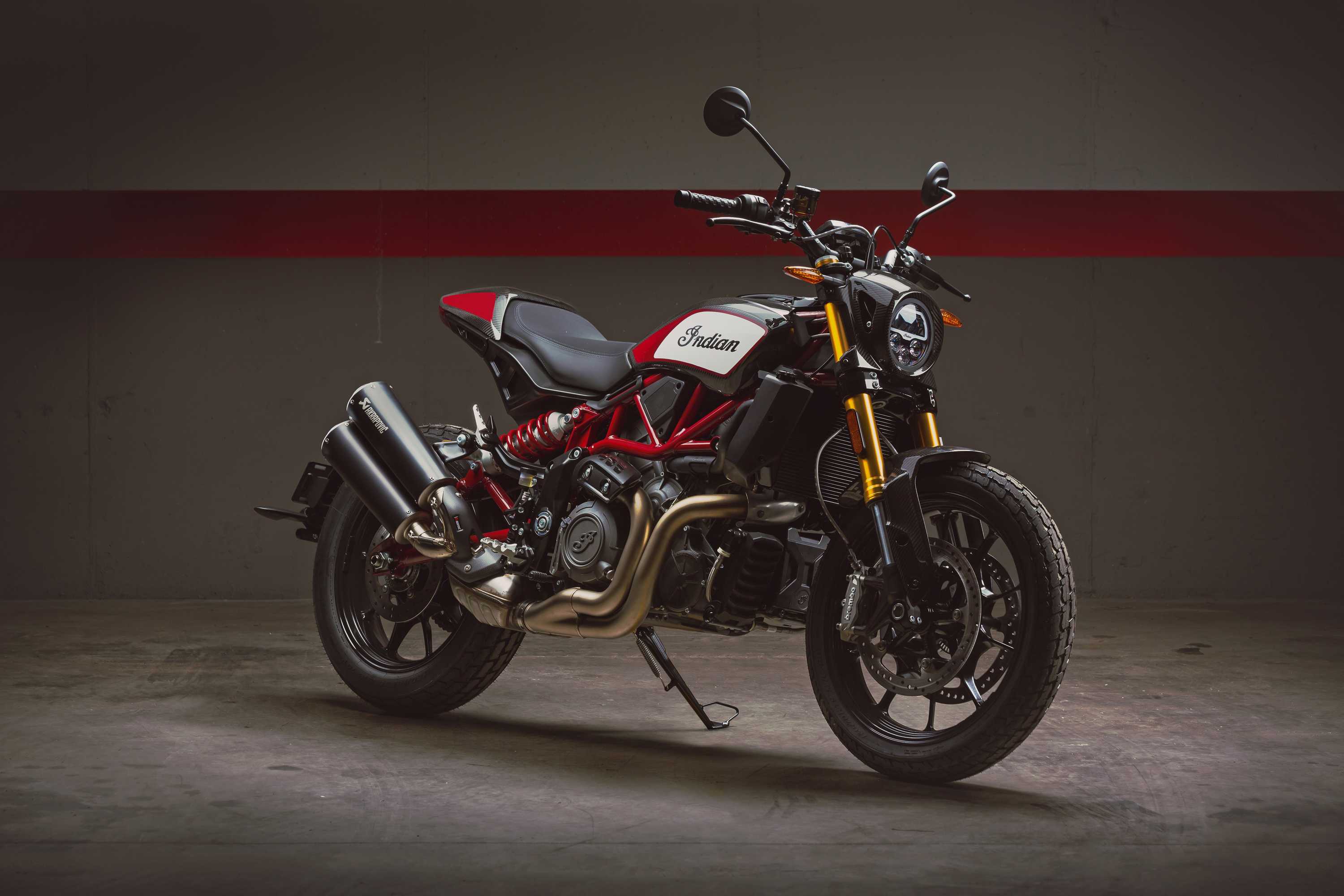 Download Motorcycle Indian (Motocycle) Vehicle Indian FTR 1200 HD Wallpaper