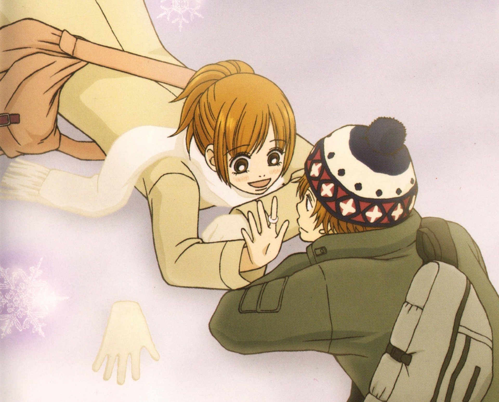 Download Nanami Takahashi Motoharu Yano Anime We Were There HD Wallpaper