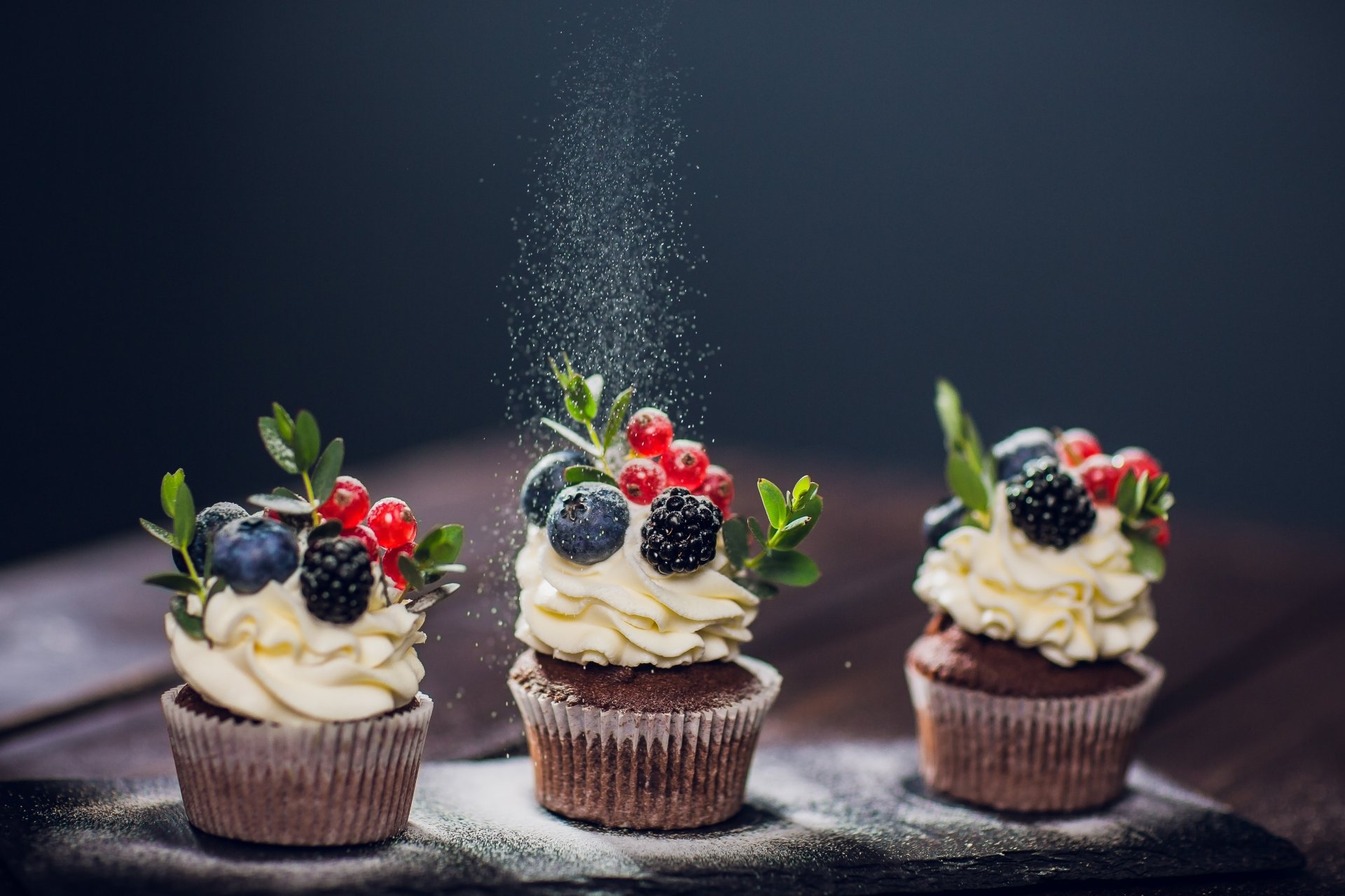 Download Still Life Cream Dessert Berry Food Cupcake 4k Ultra HD ...