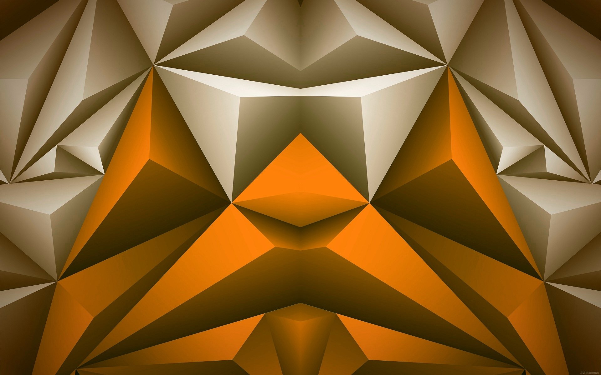 Download Abstract Triangle HD Wallpaper
