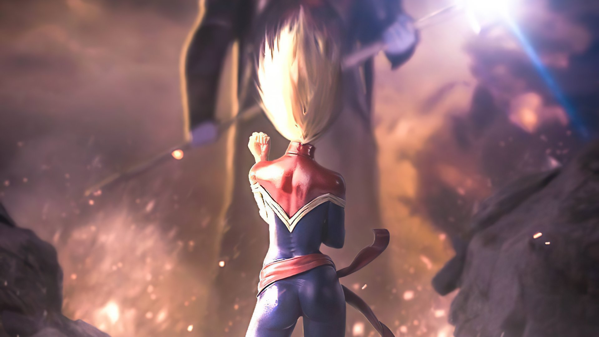 Download Blonde Comic Captain Marvel 4k Ultra HD Wallpaper by marvefx ...