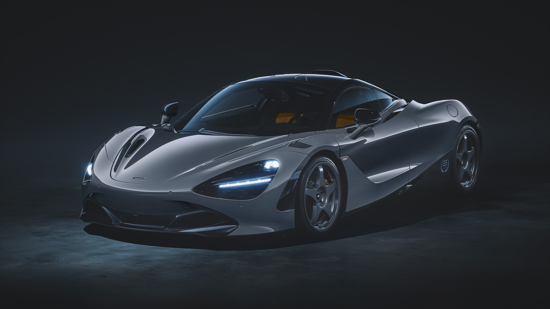 Download Supercar Silver Car Car McLaren Vehicle McLaren 720S HD Wallpaper