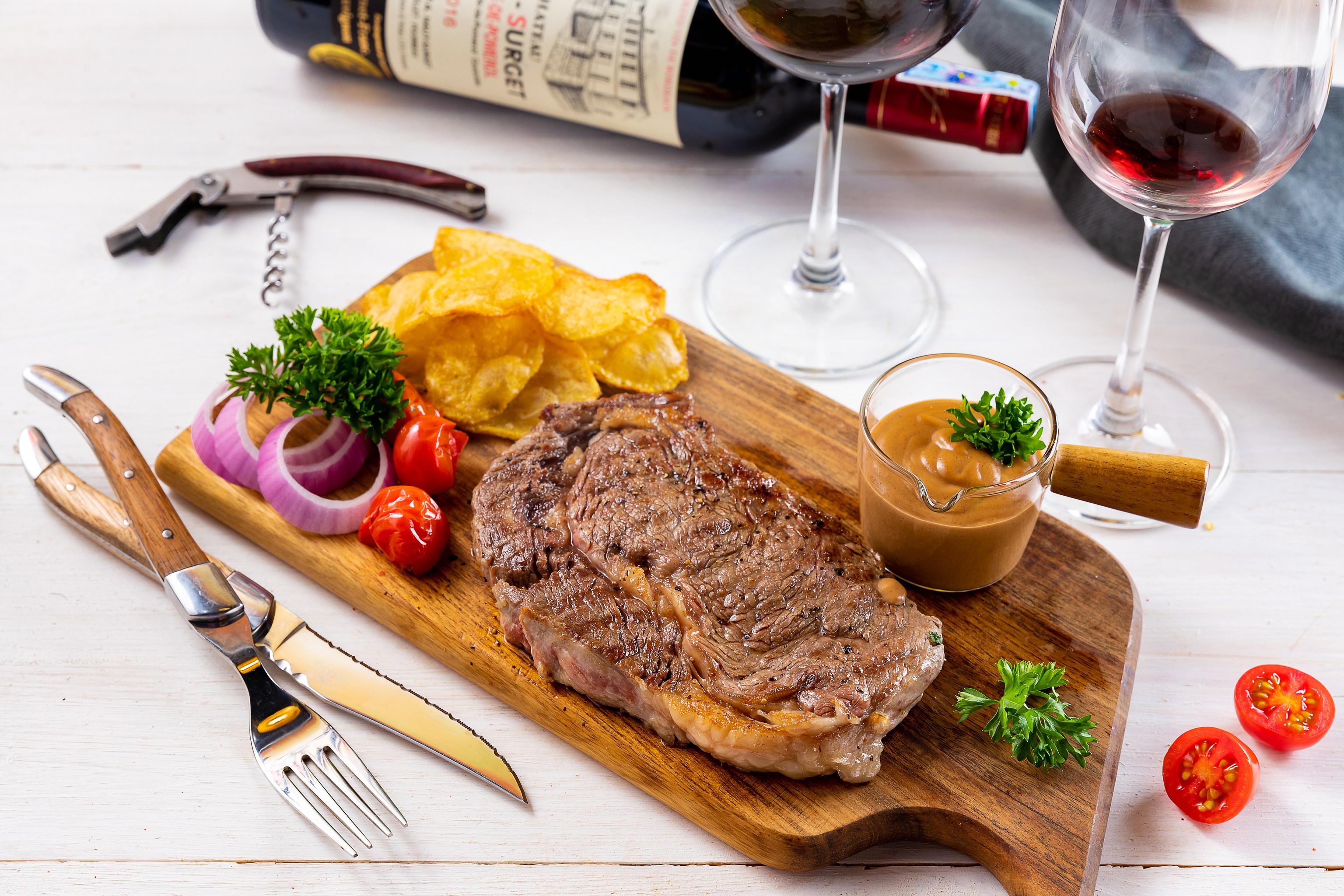 Download Still Life Food Meat HD Wallpaper