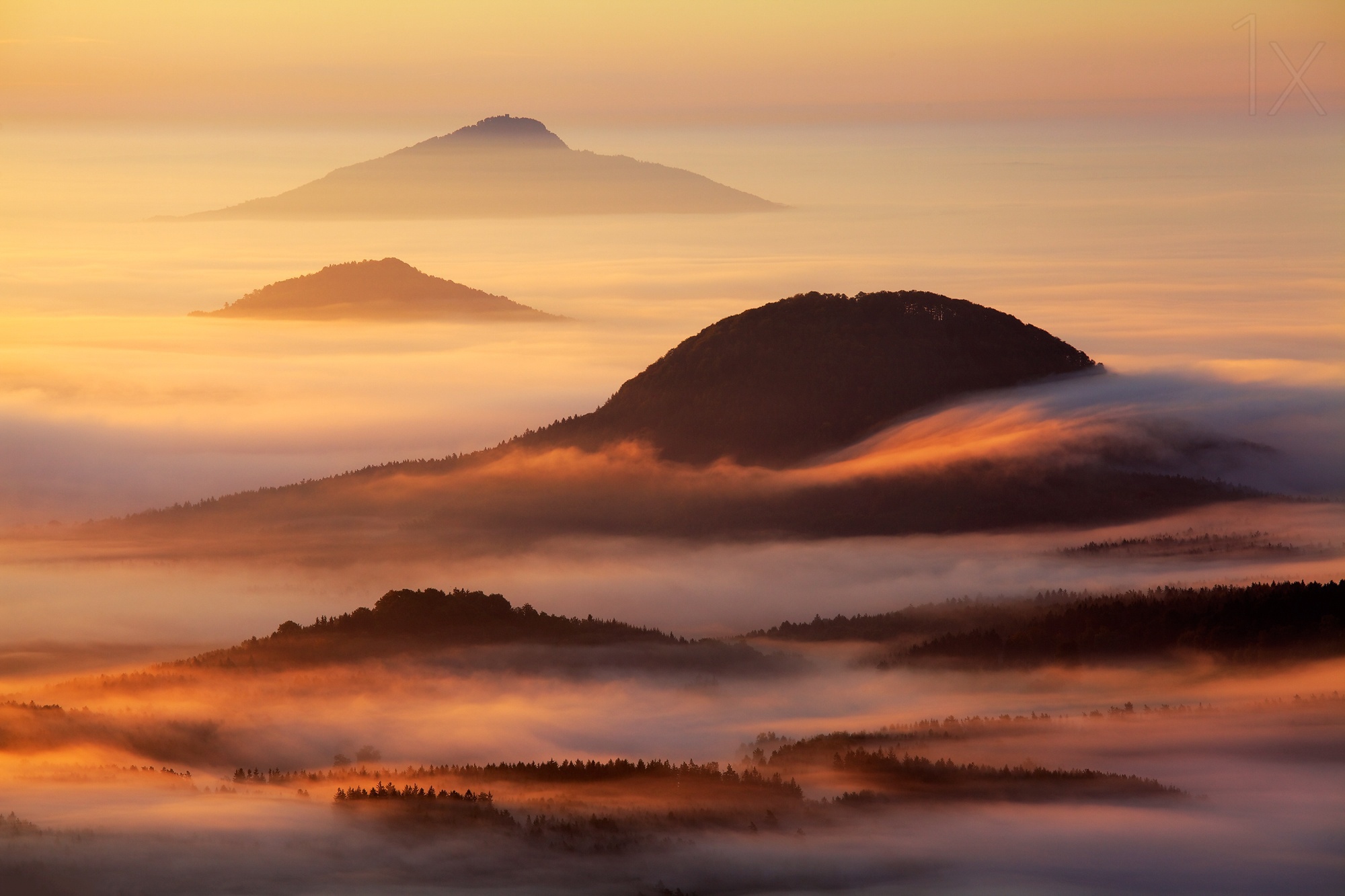 Download Nature Mountain Cloud Fog HD Wallpaper by Martin Rak