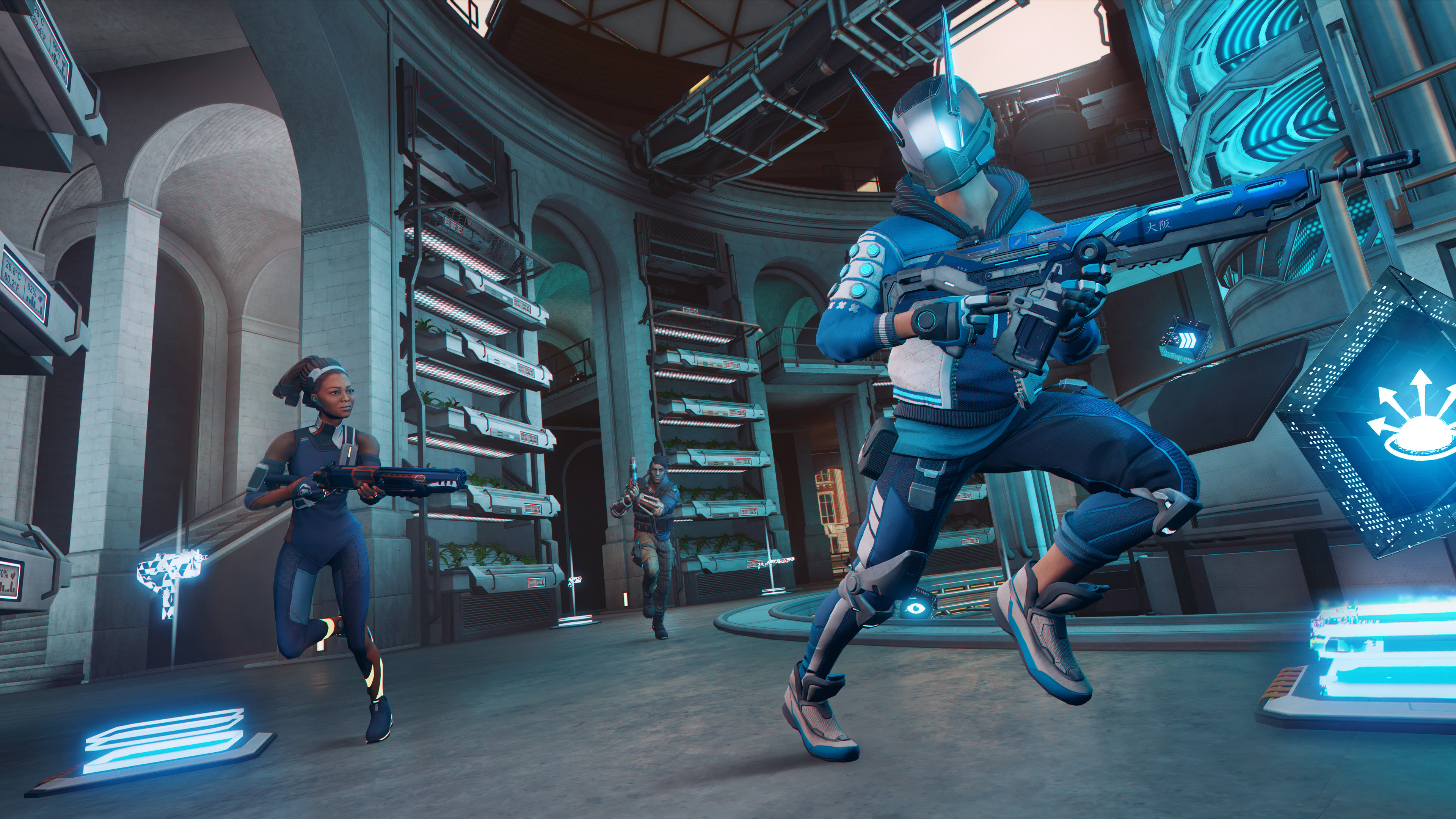 Download Video Game Hyper Scape 4k Ultra HD Wallpaper