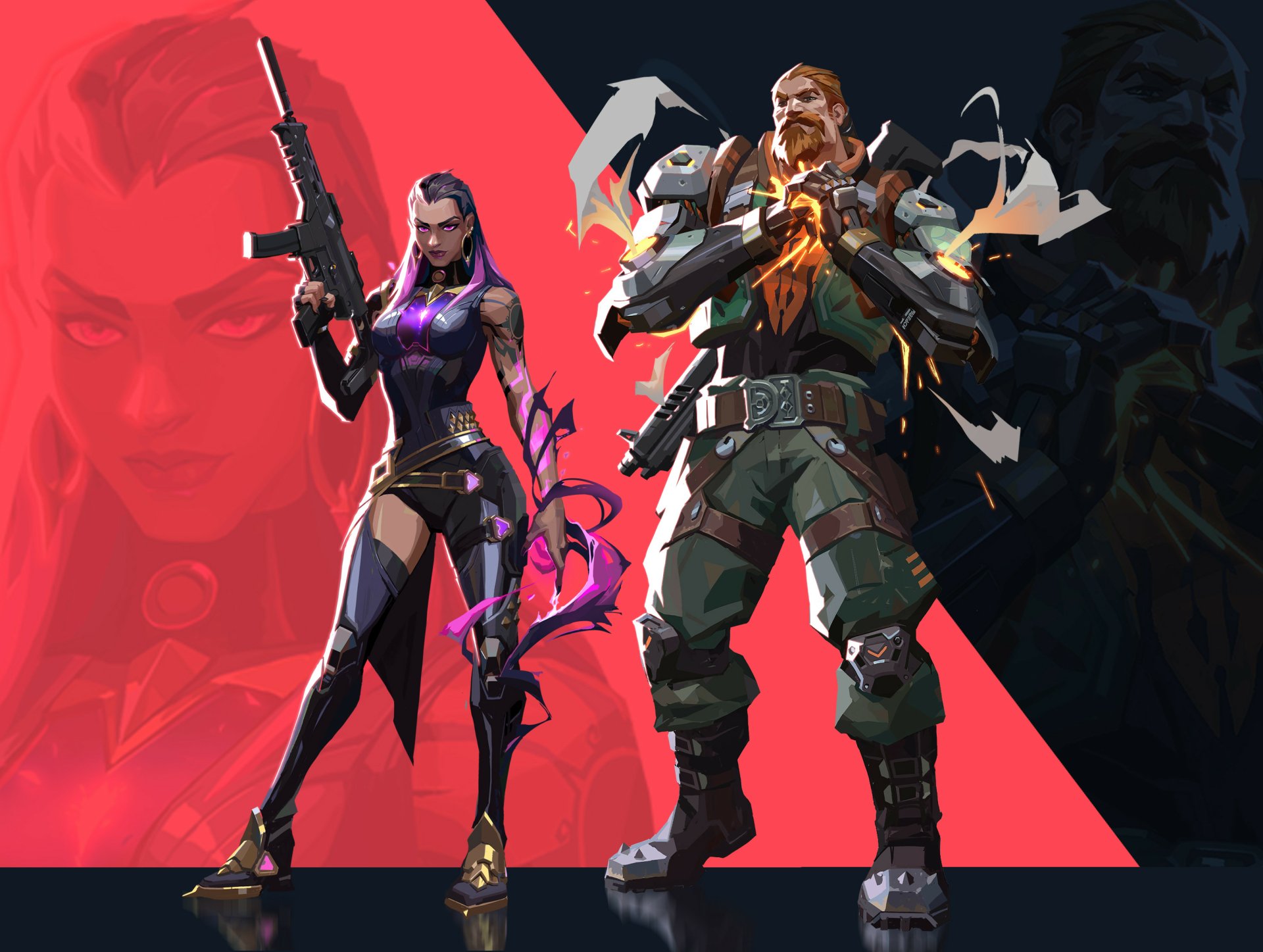 Download Reyna (Valorant) Breach (Valorant) Video Game Valorant HD ...